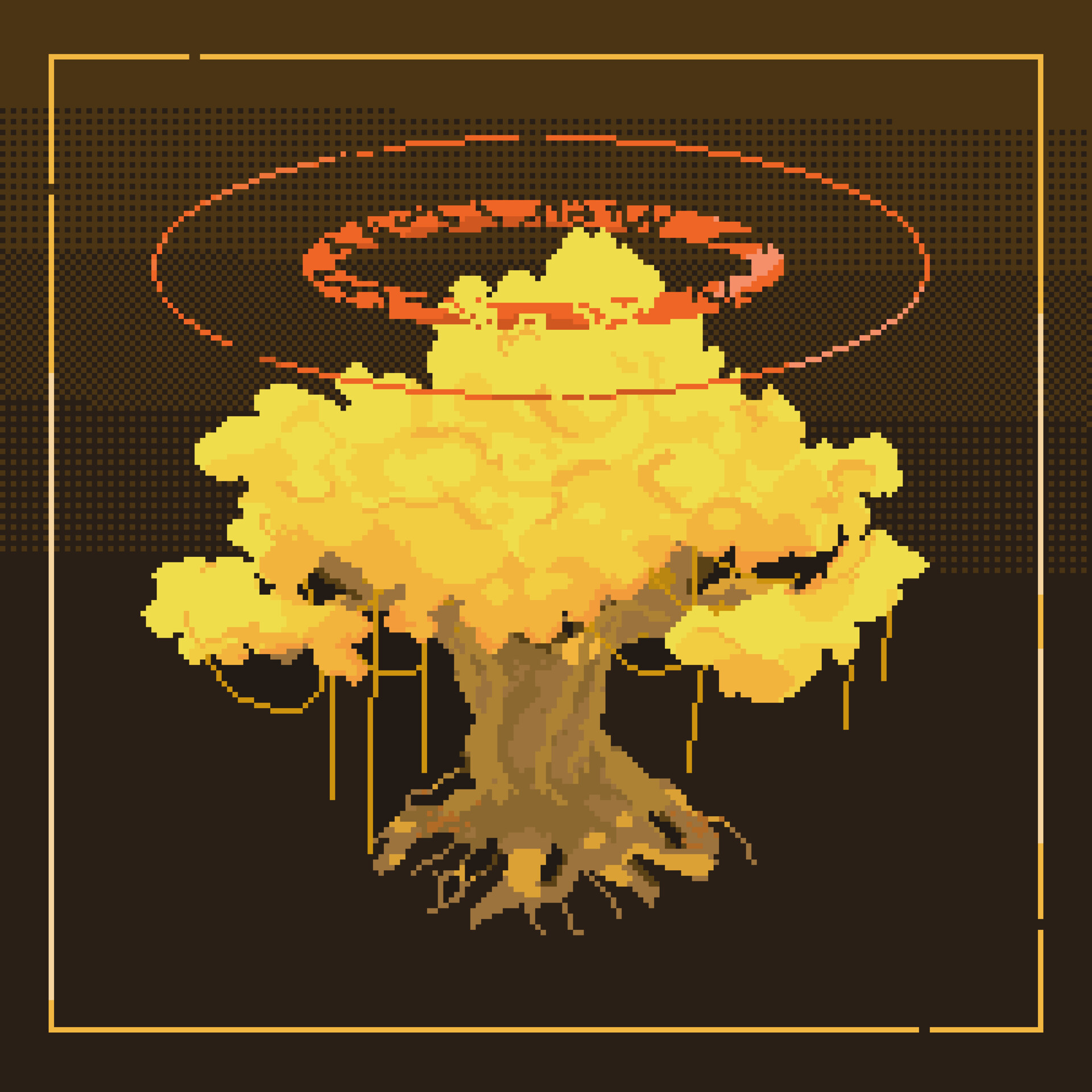 ArtStation - 🍁 Autumn Magical tree