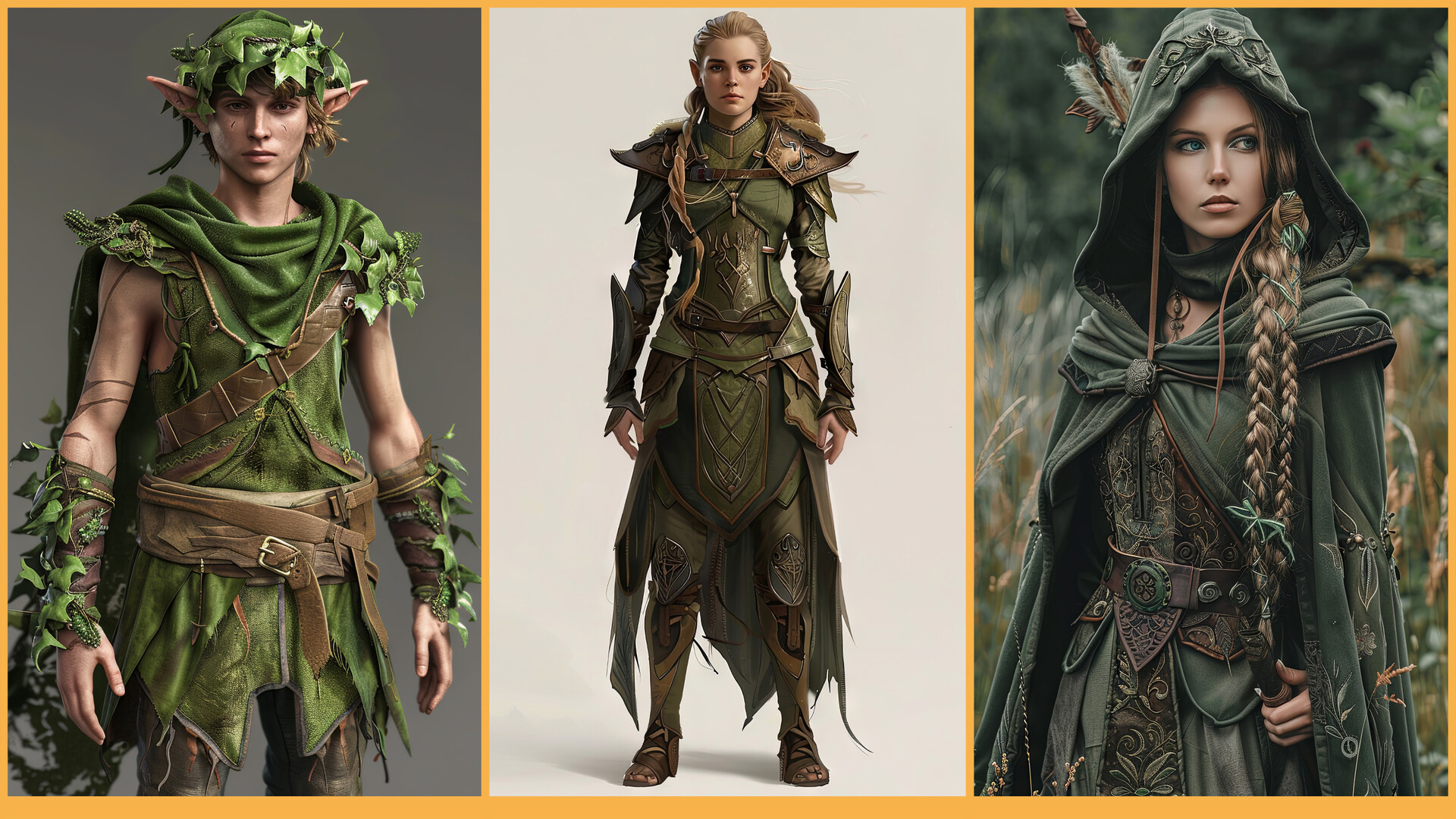 Artificial Dimension - 303 Mythical Elf outfit