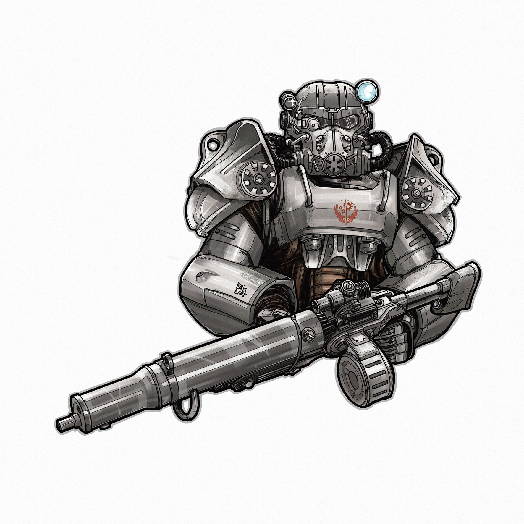 ArtStation - T-60 Power Armor