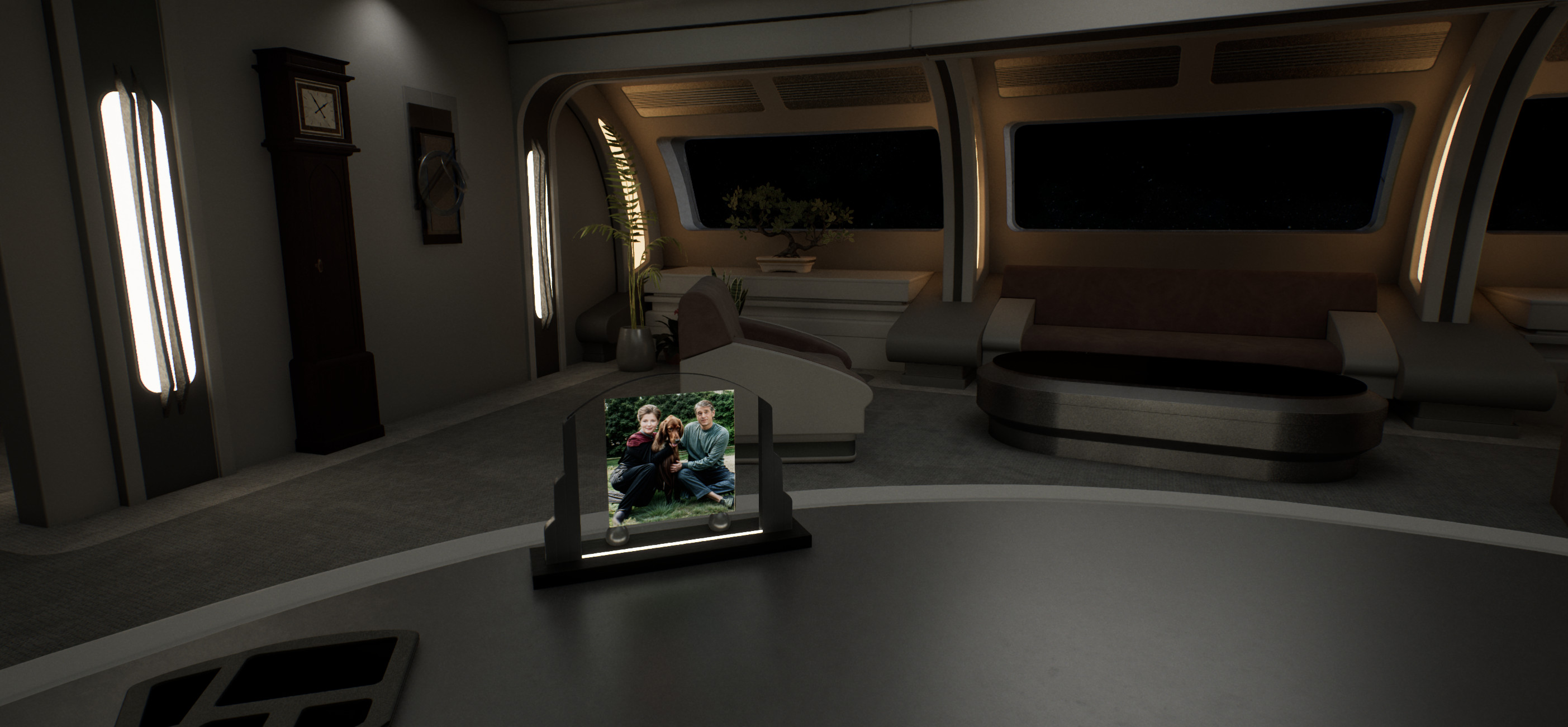 Daniel Korican Portfolio - Crew Quarters (Janeway, Chakotay, B'Elanna)