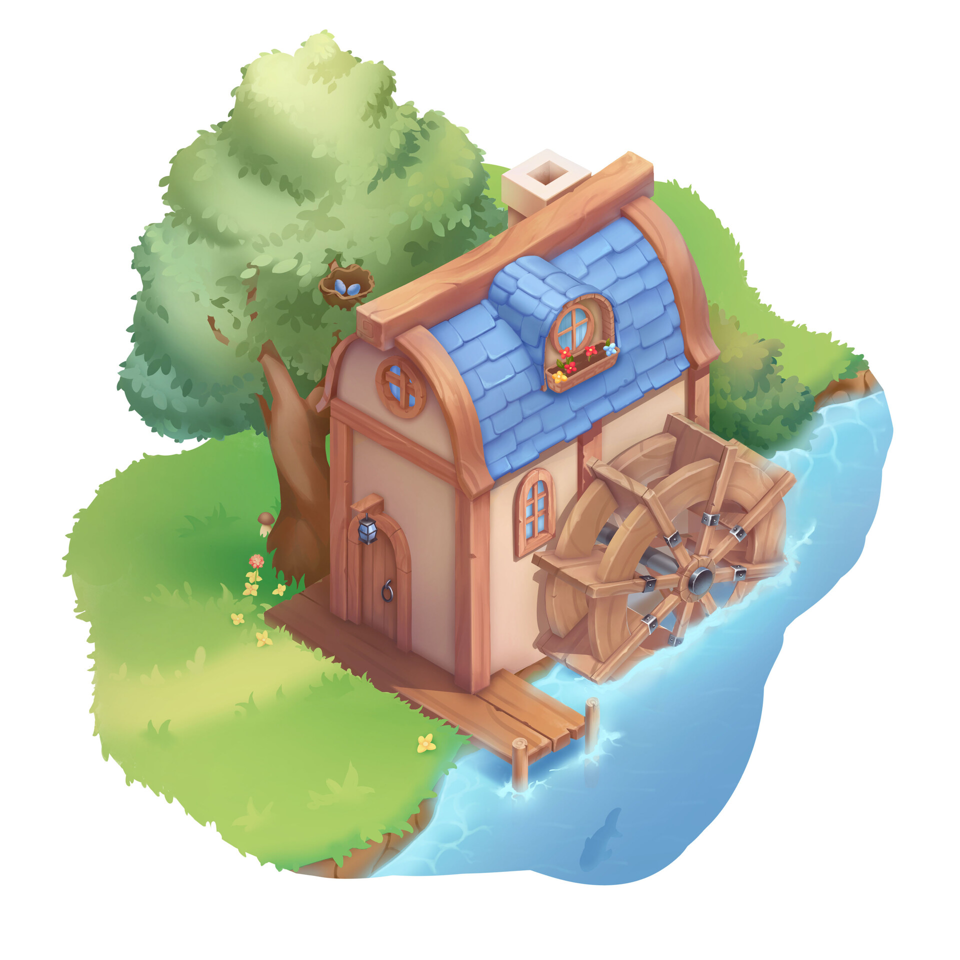 ArtStation - Watermill
