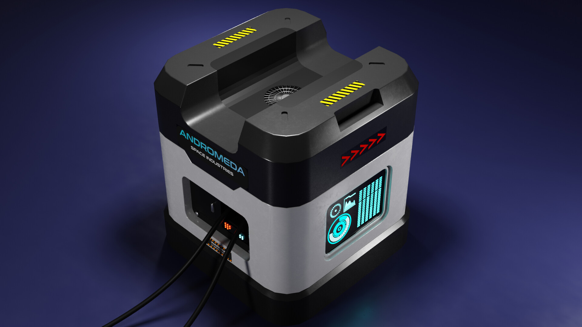 ArtStation - SCI-FI object animation