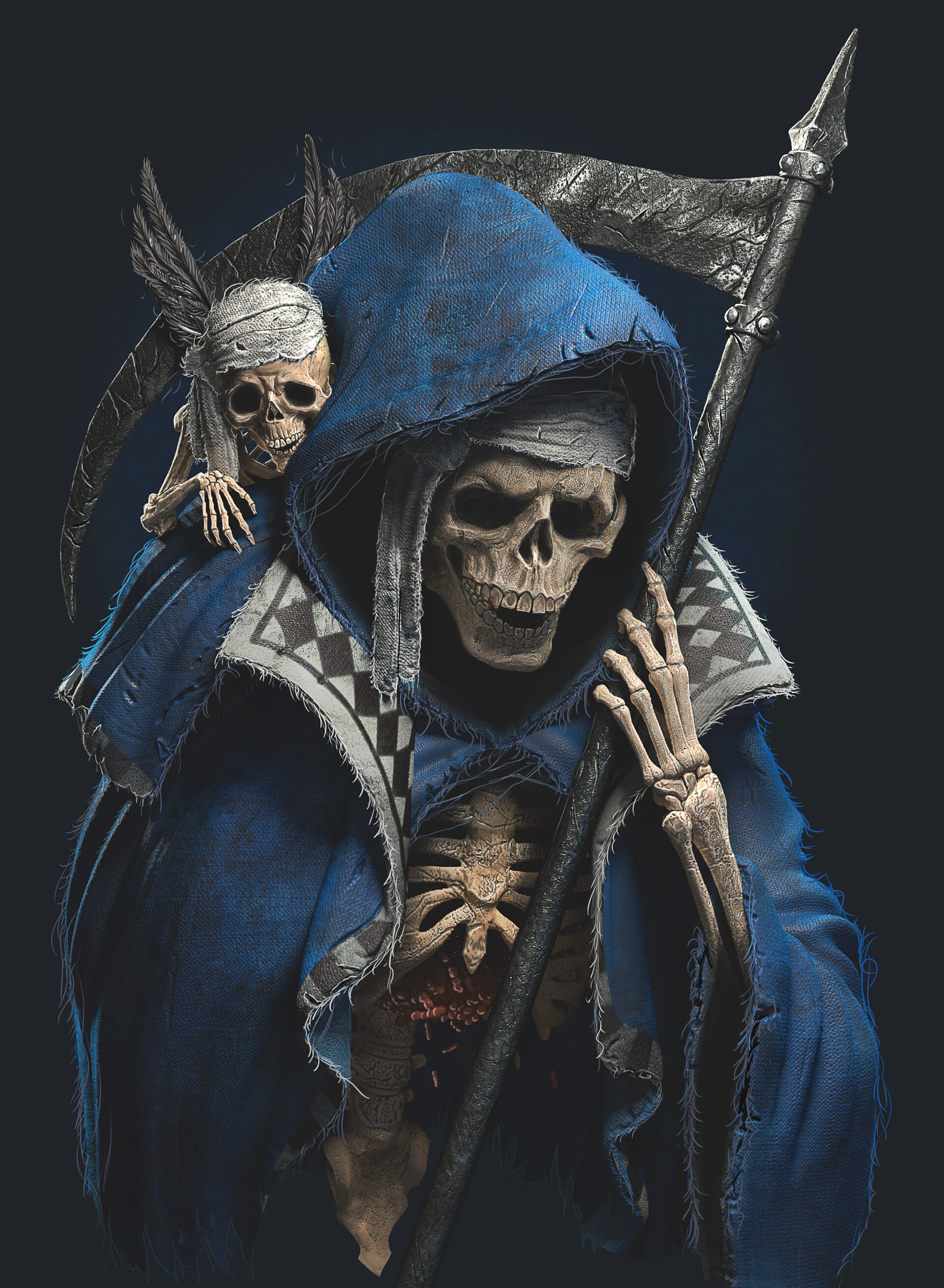 ArtStation - Death from Castlevania Remake