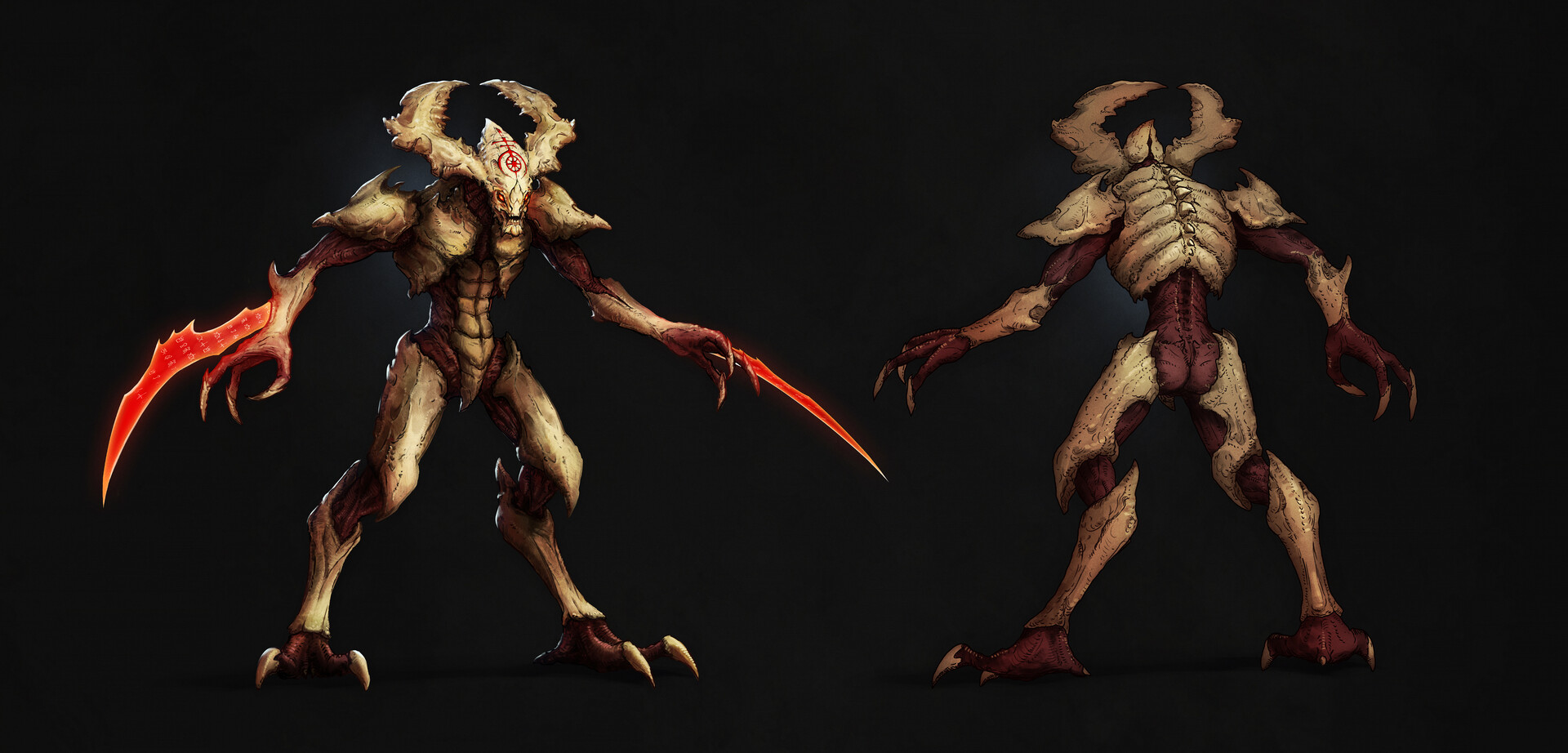 ArtStation - Tormentor - Demon Concept Art