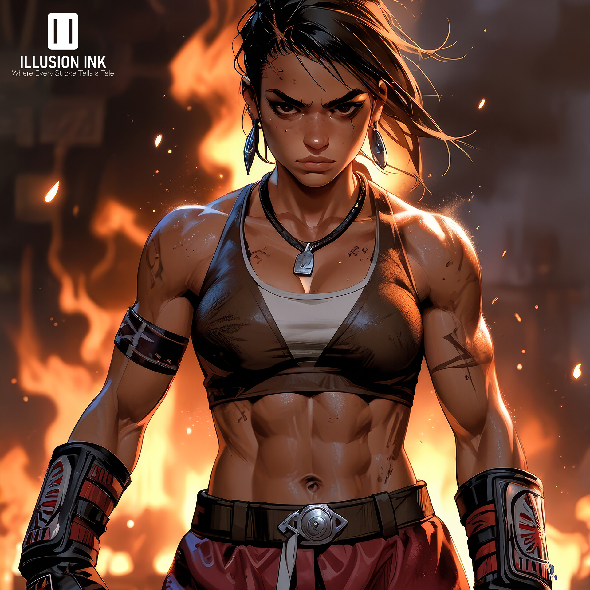 ArtStation - 360 Female Boxer Character Concepts | 8K