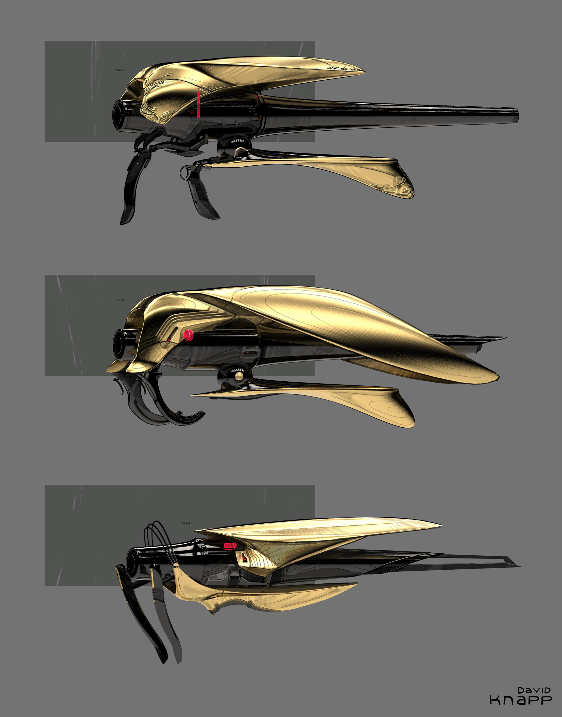 David Knapp Design - Ornate Rocket Launcher