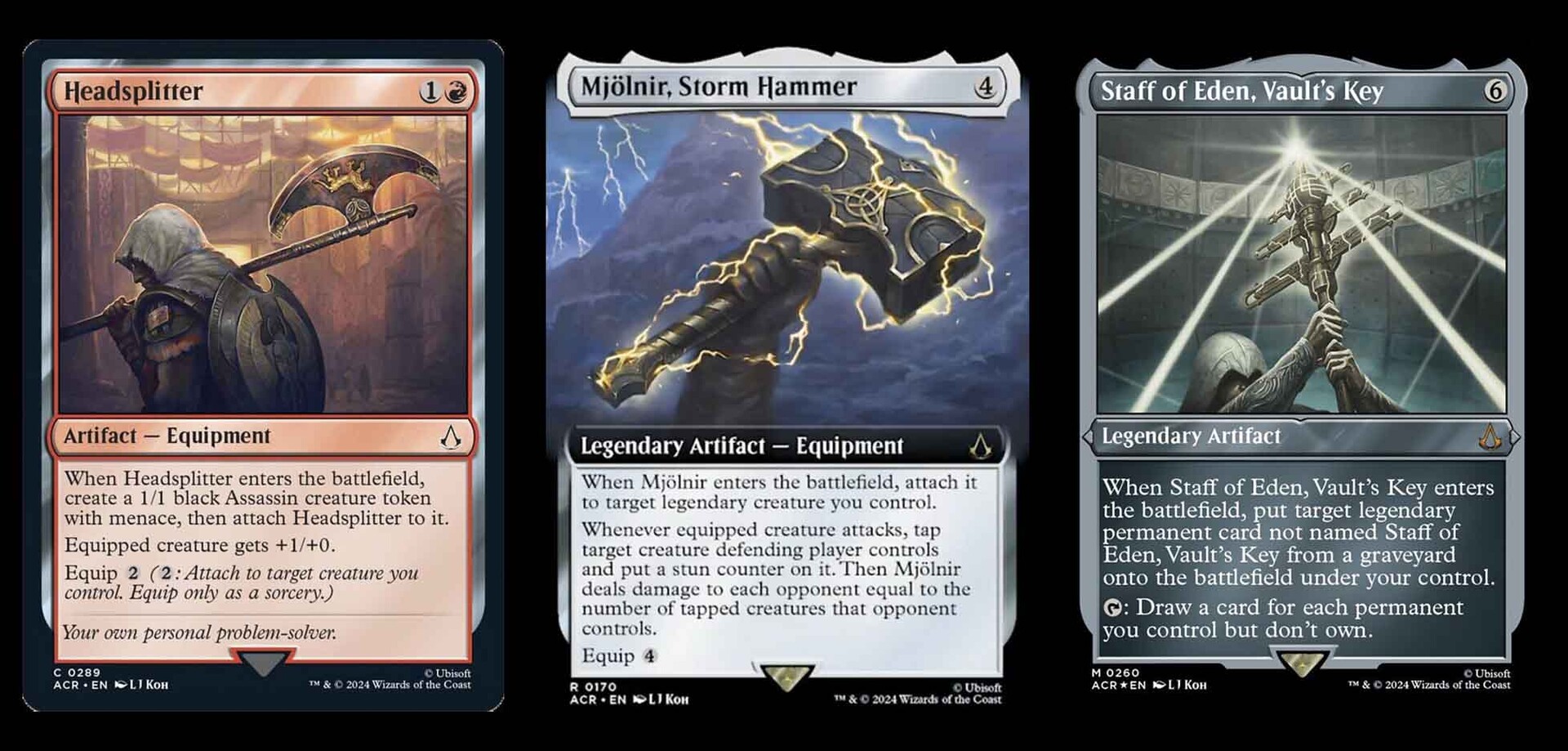 L J Koh Assassins Creed X Mtg Universes Beyond