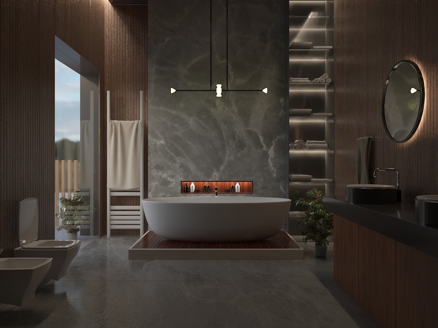 ArtStation - Bathroom Interior