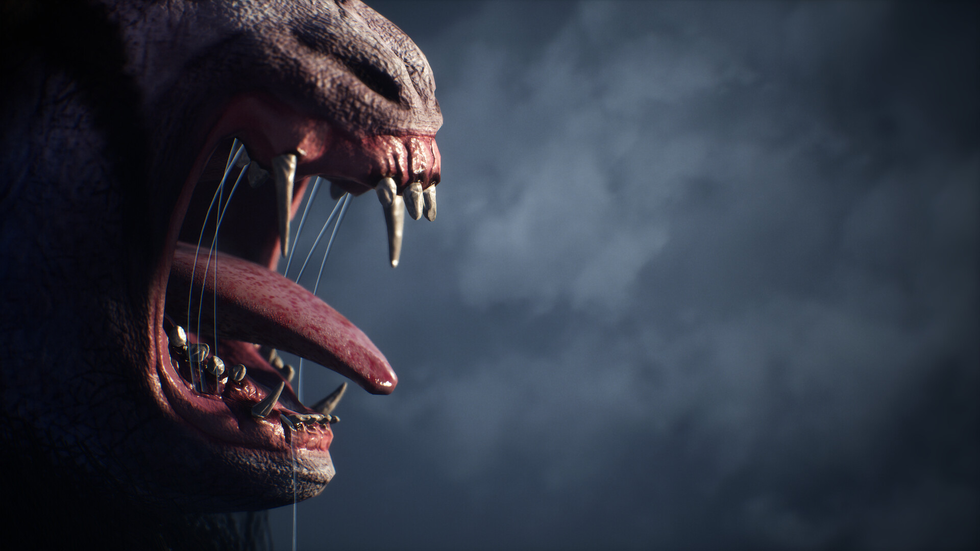 Arjuna Edwards - Fiend - The Witcher 3 (Fanart)