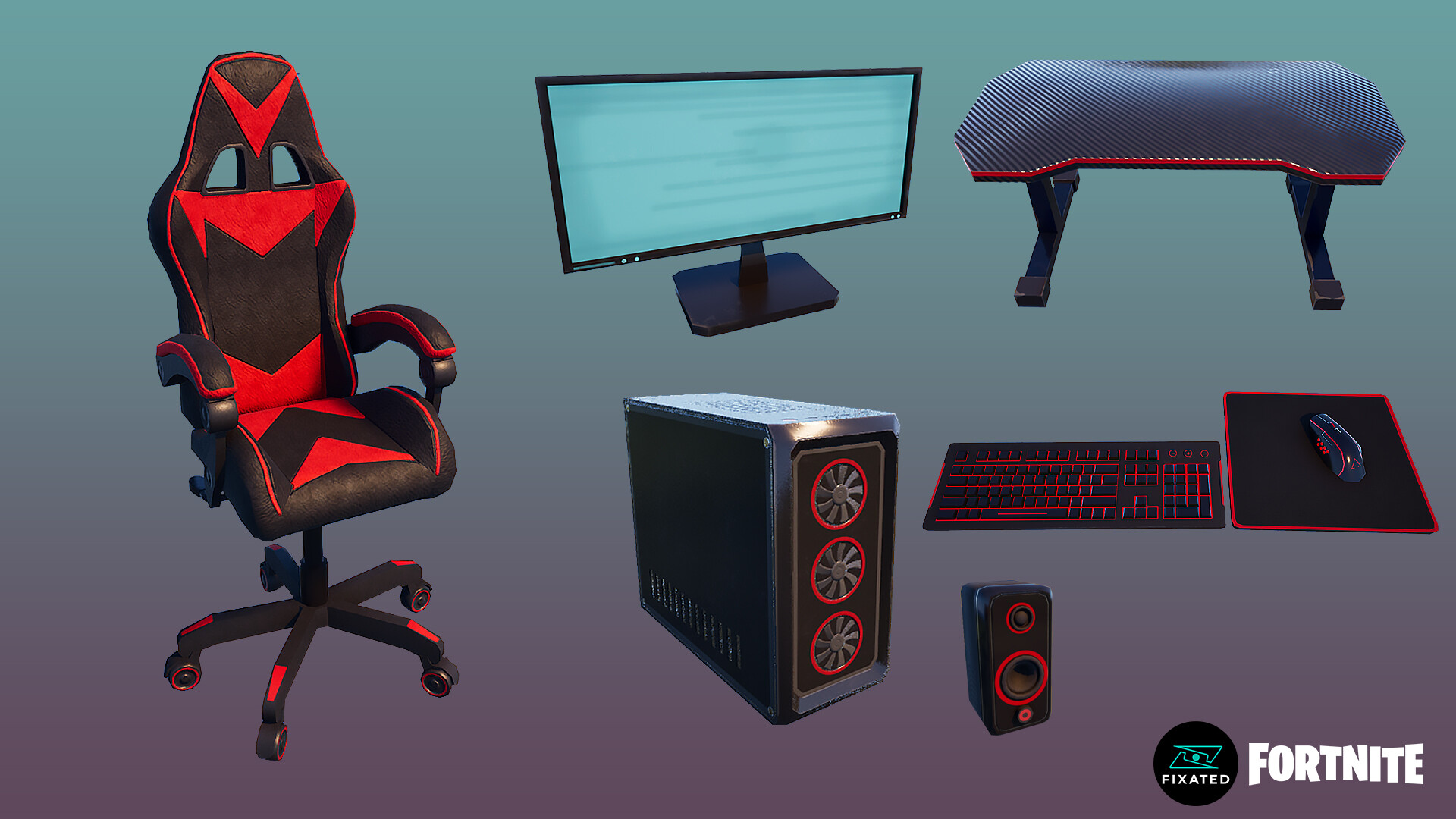 Nik de Lima - Stylized 3D Art