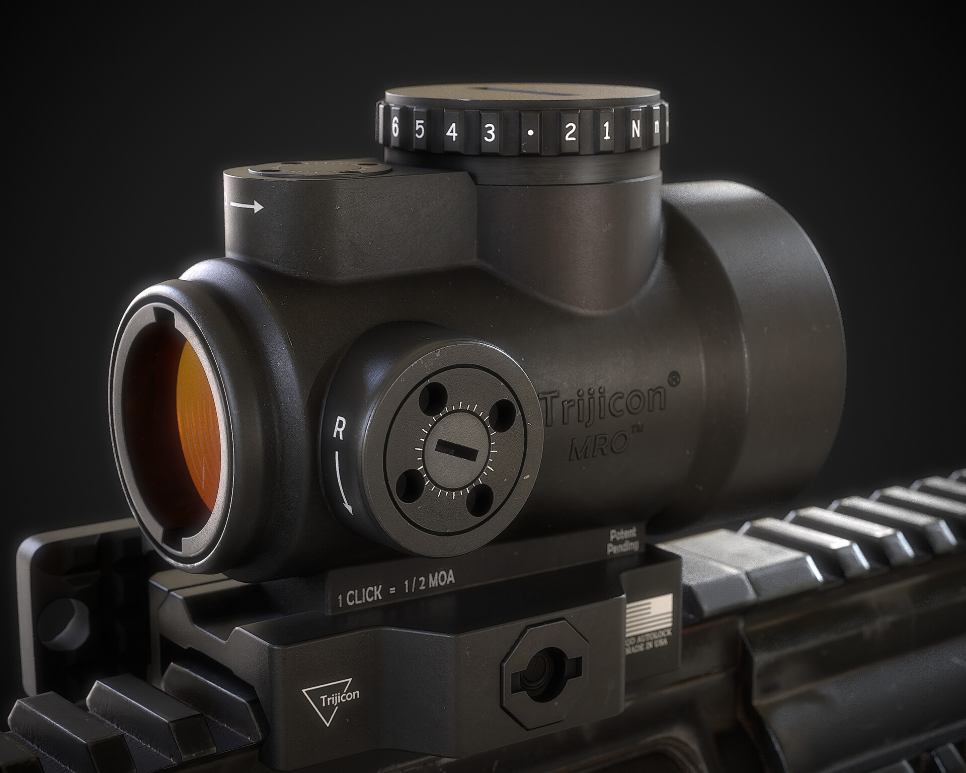 ArtStation - Red Dot Sight