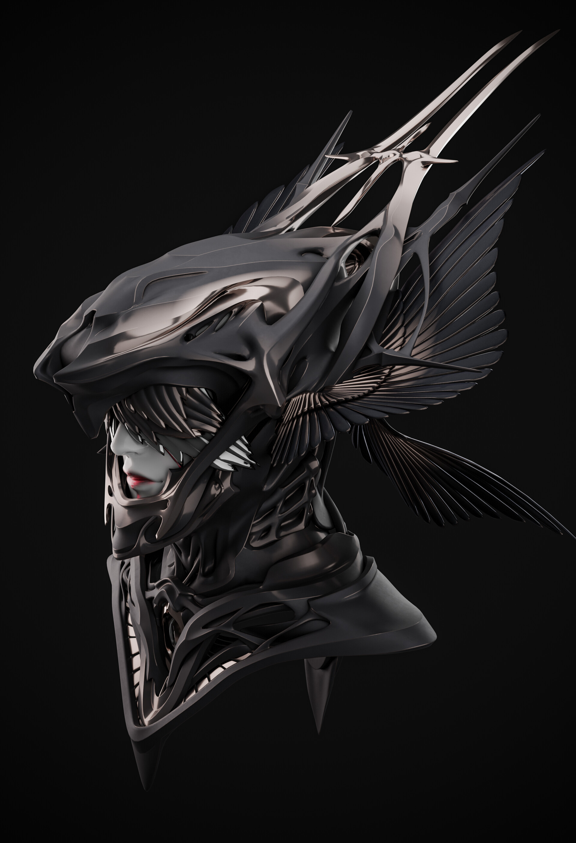 ArtStation - Fallen Angel