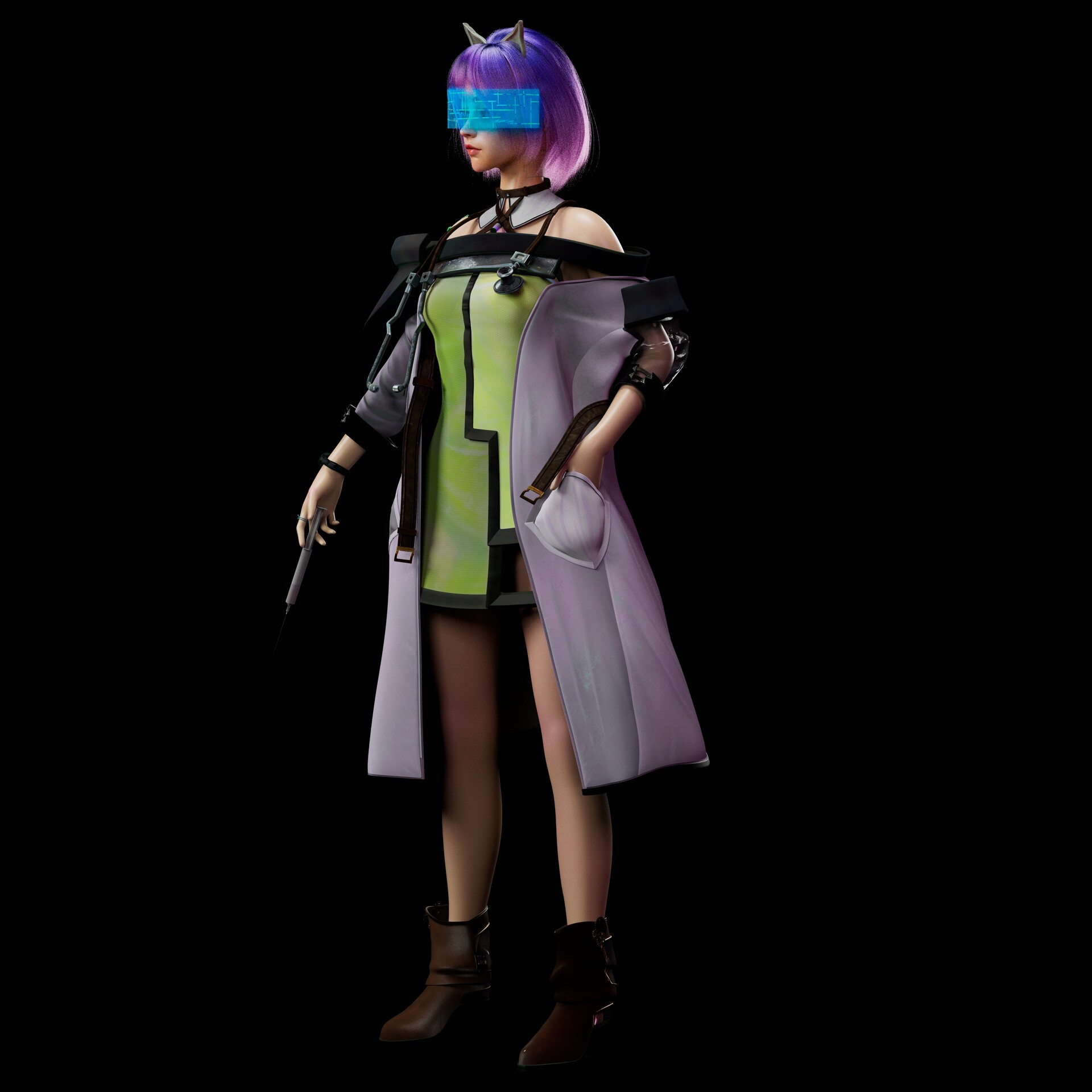 ArtStation - The university's first role modeling