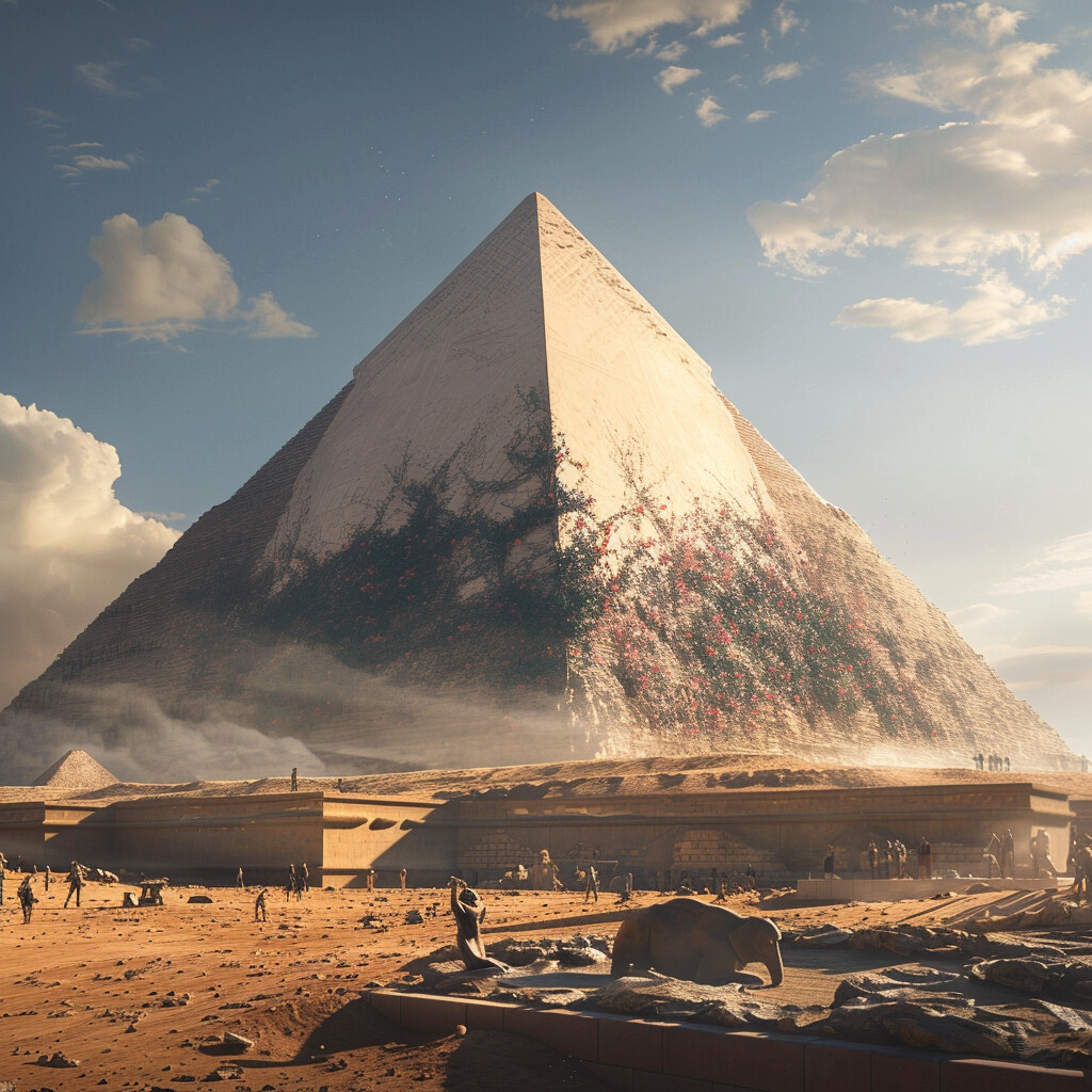 ArtStation - StrataScapes: The Living Pyramid by Aiko