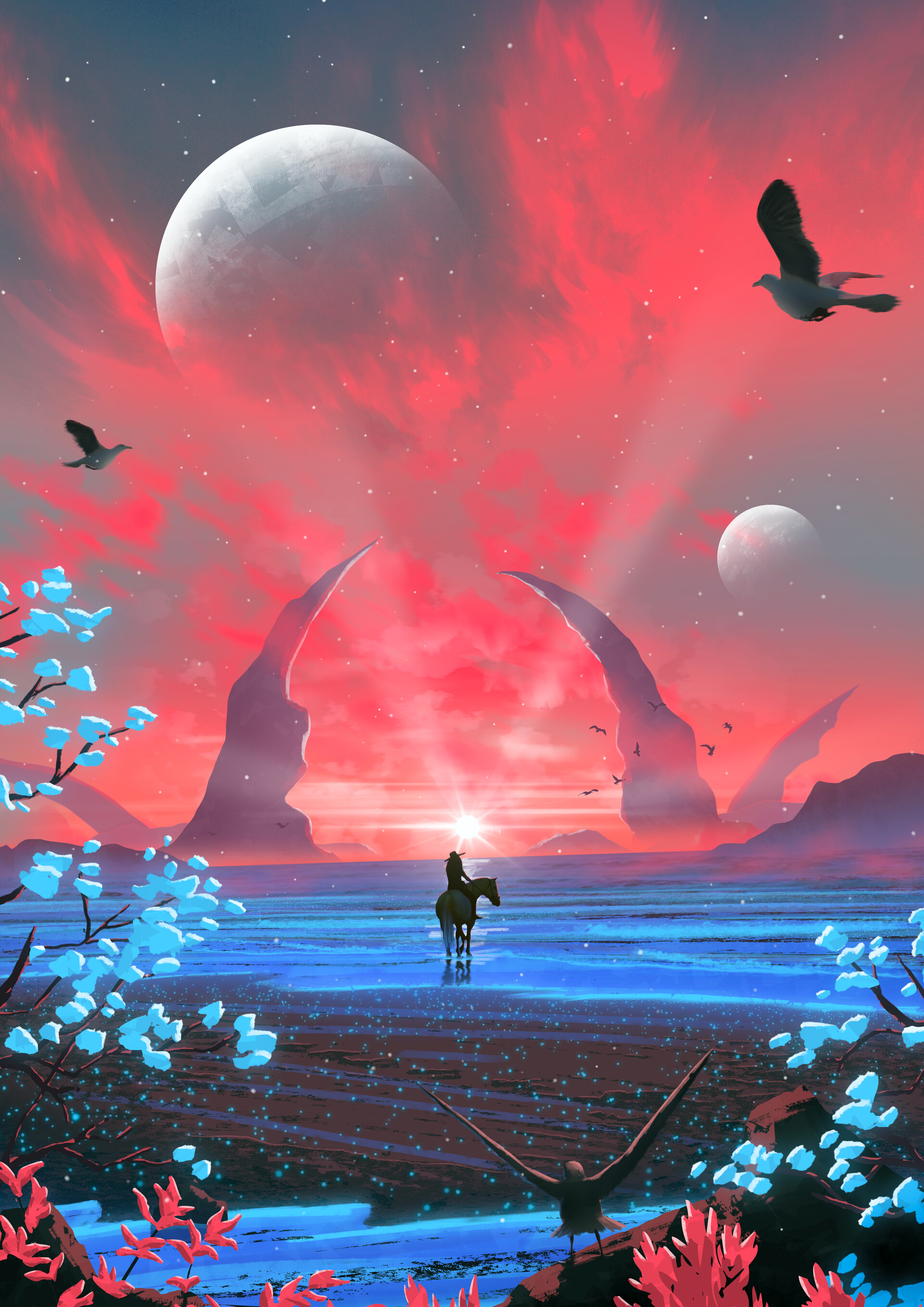 ArtStation - Night Escape