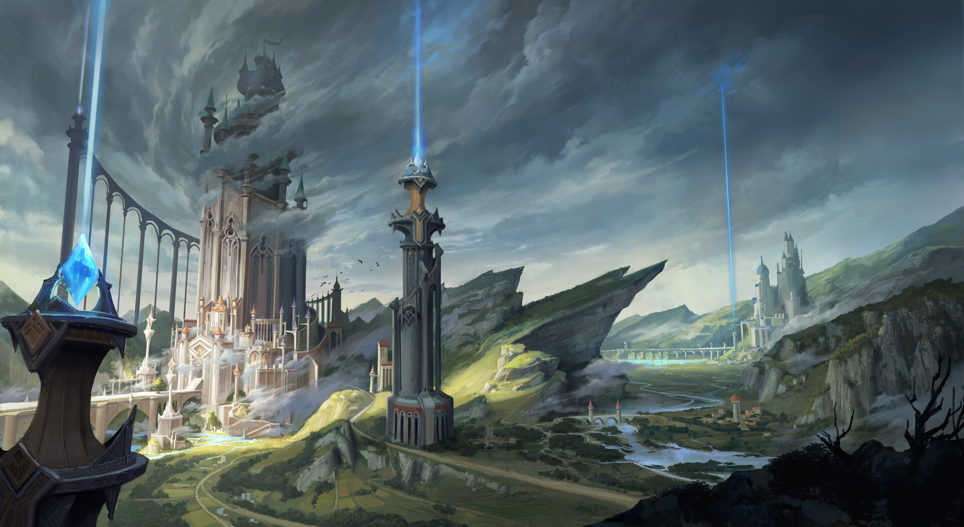 Pei-Gong场景概念&百昼艺术设计 - 欧洲风 插图5