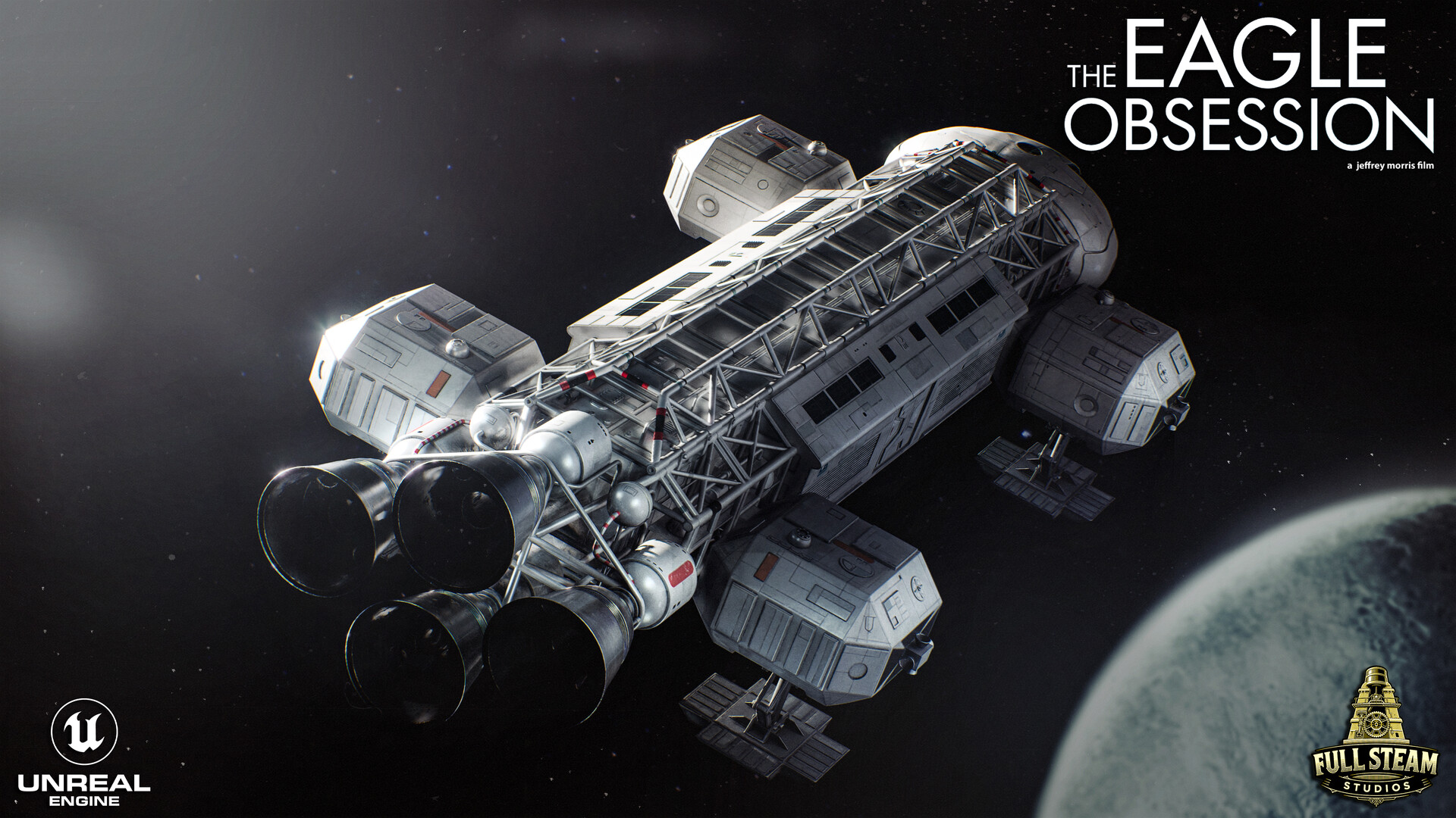 AndersonArt3D - Space 1999 Eagle Digital Reconstruction