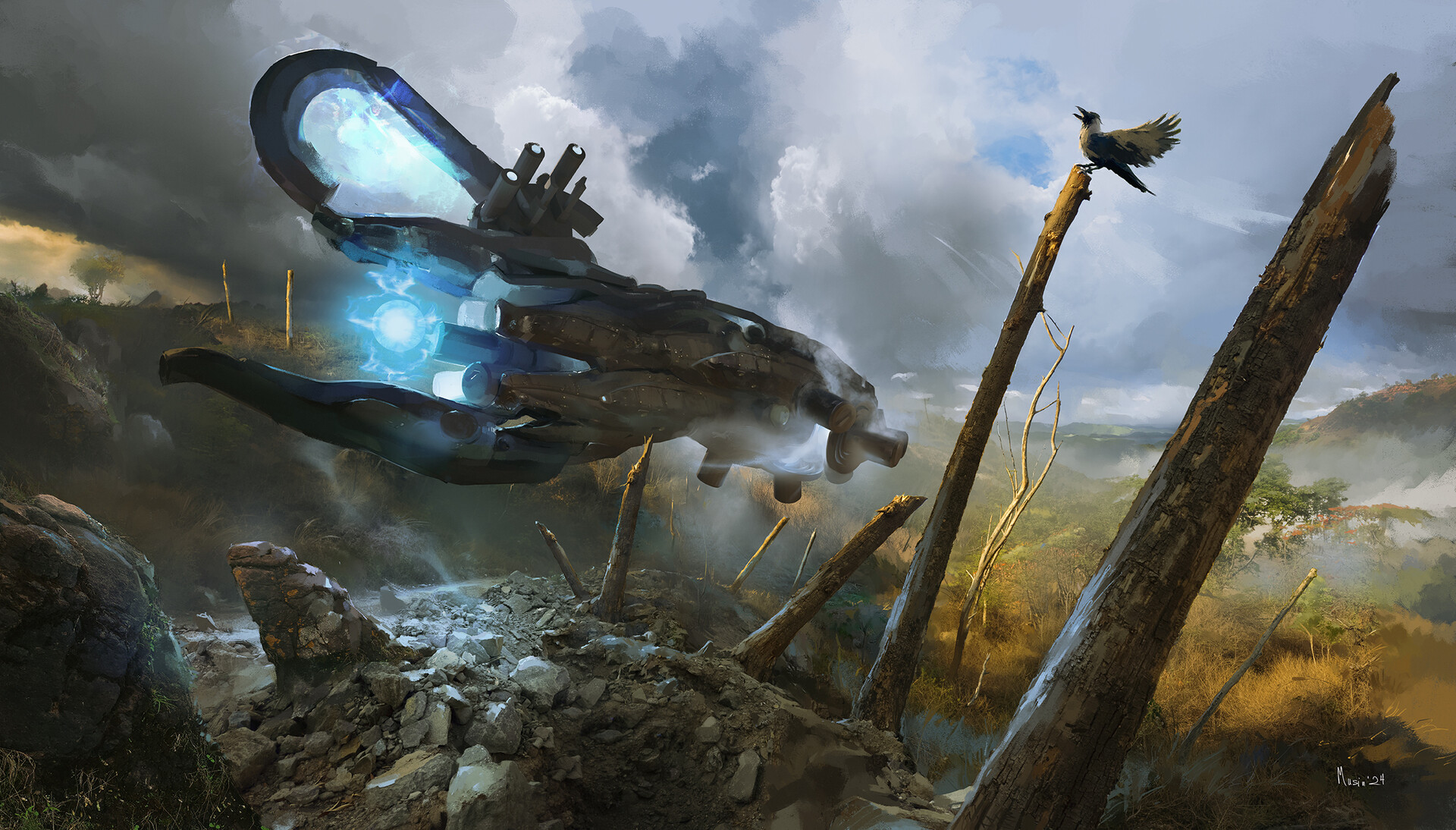 ArtStation - The Orb: Fly Away