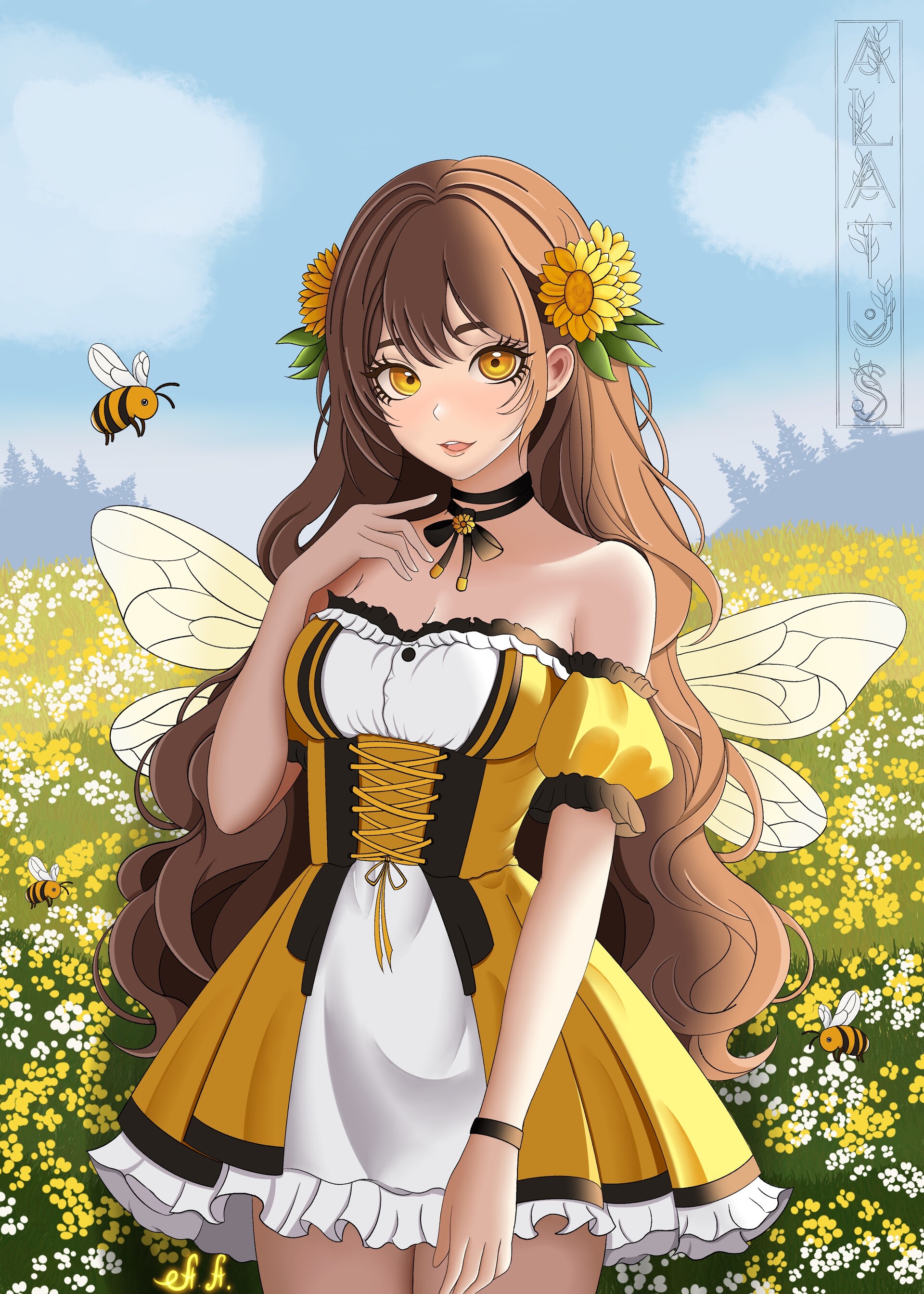 ArtStation - Bee Girl