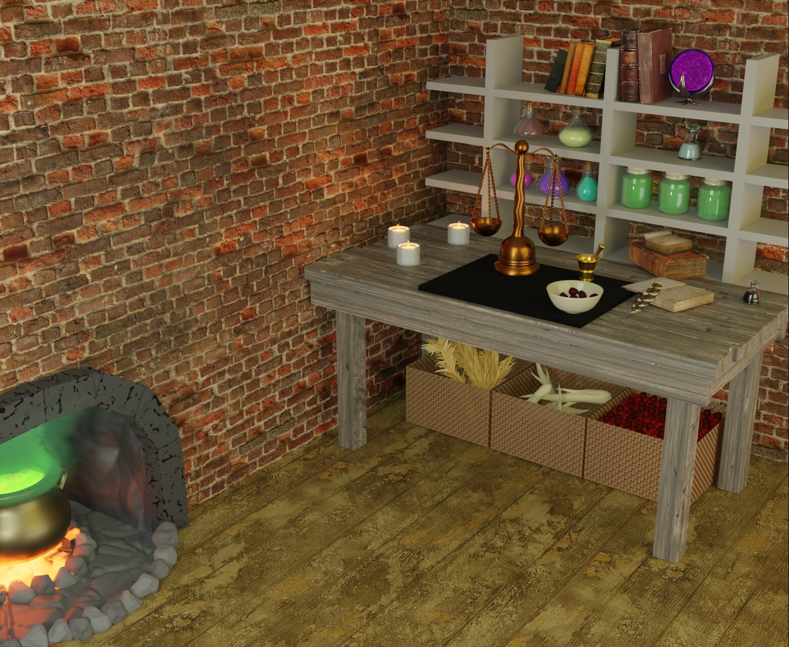 ArtStation - Witch's lair