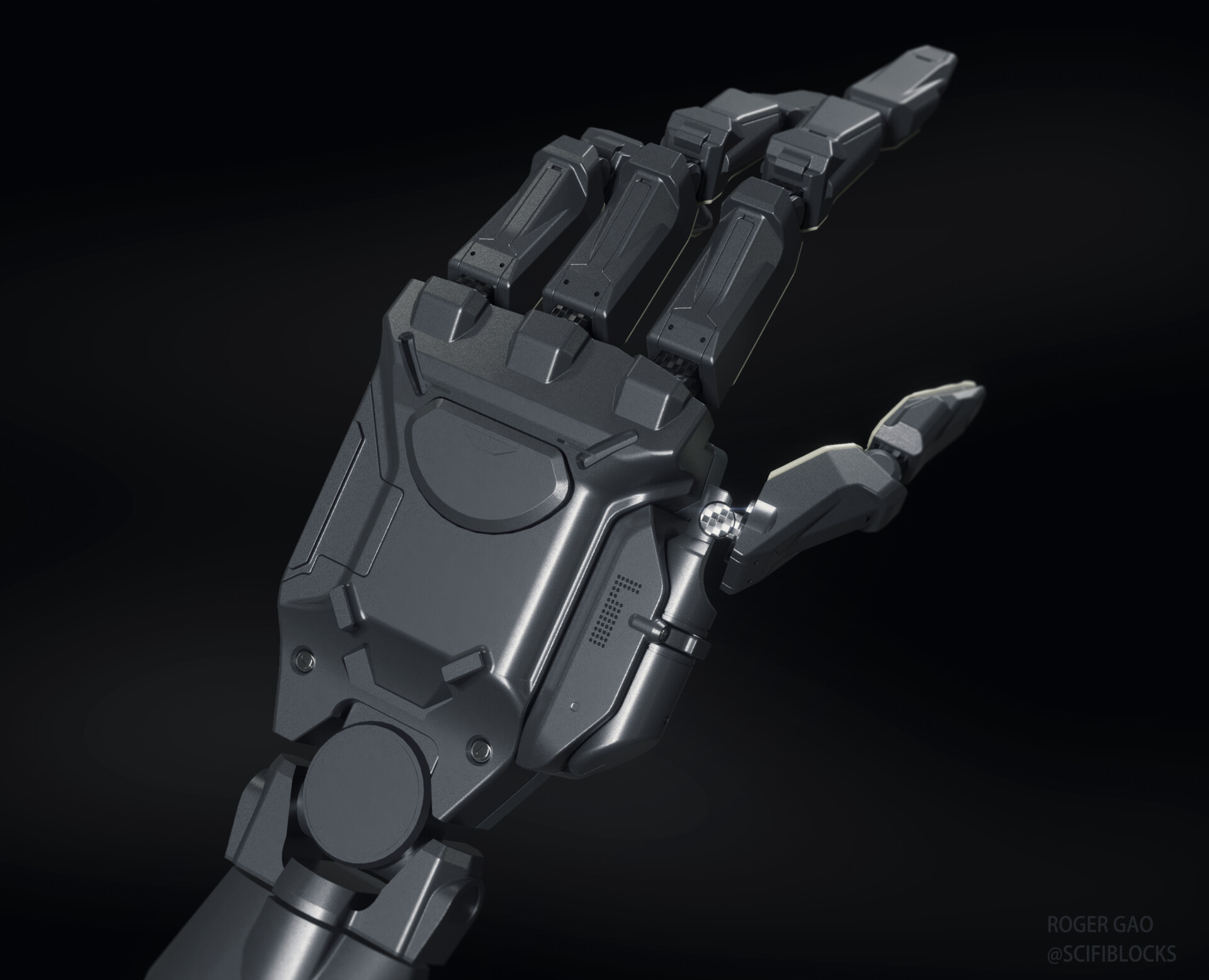ArtStation - Mechanical Hand