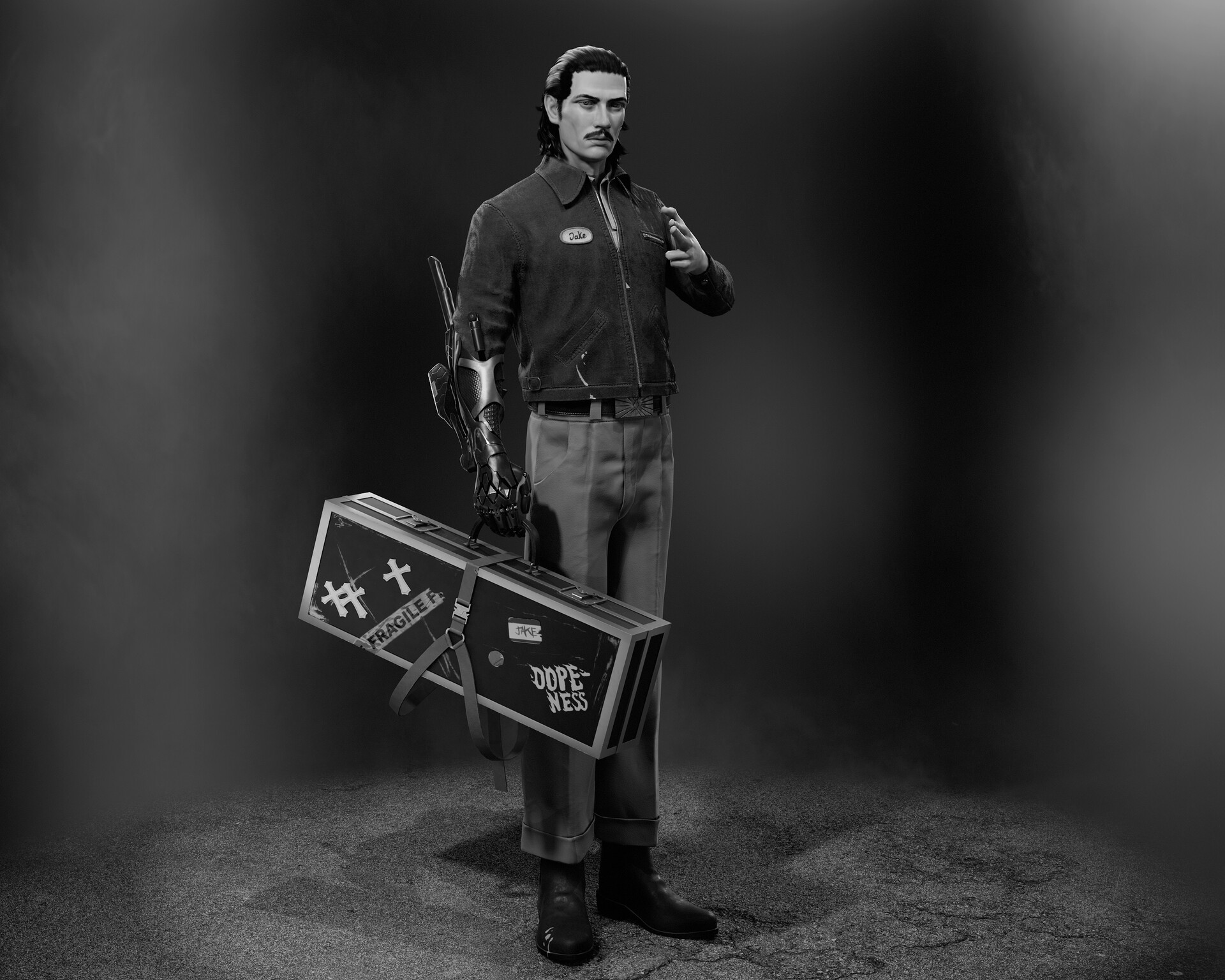 Alexandre ZENELI - Jake (Real-time game character)