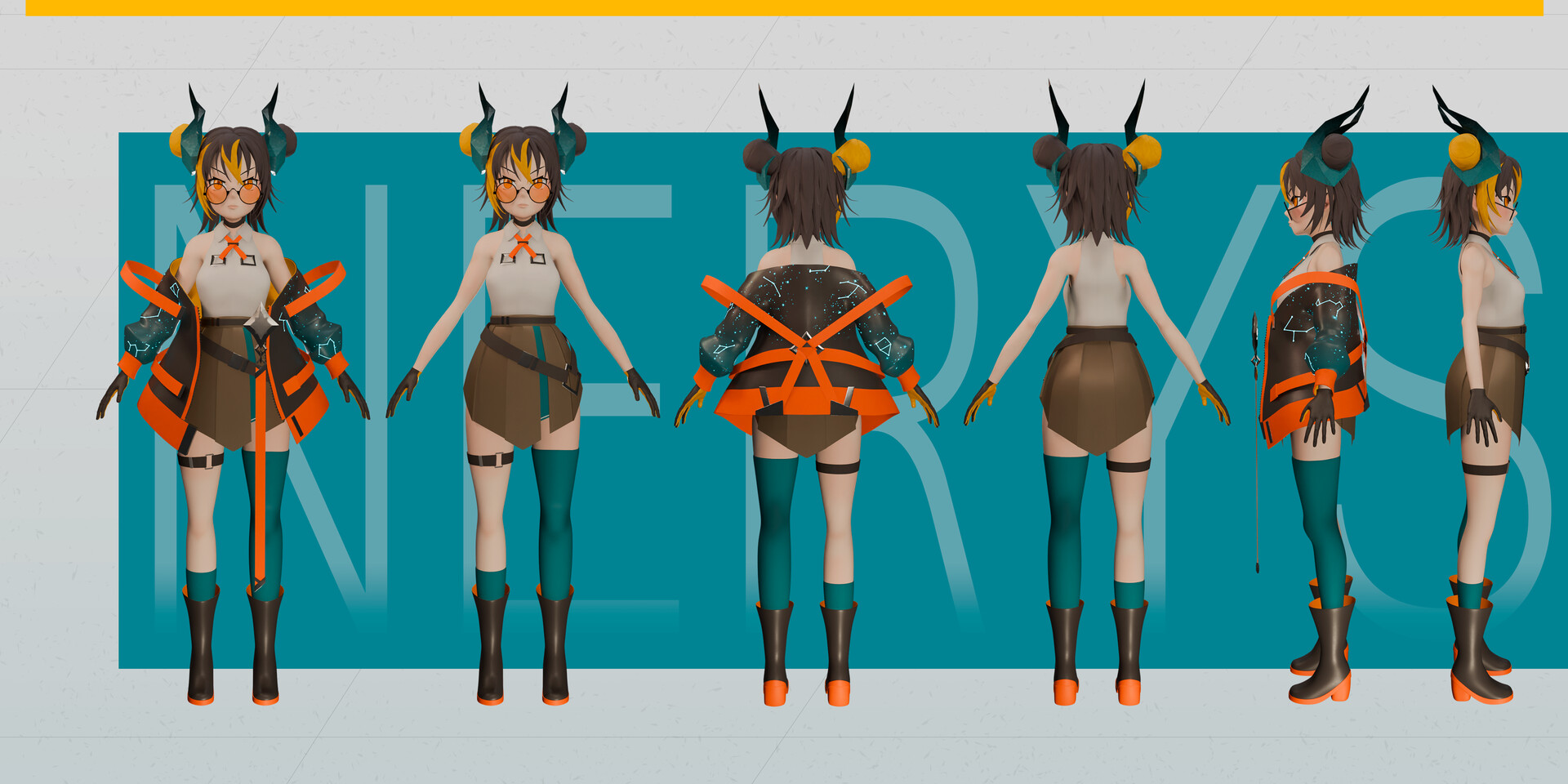 Edwin Restrepo - Nerys Character 3D