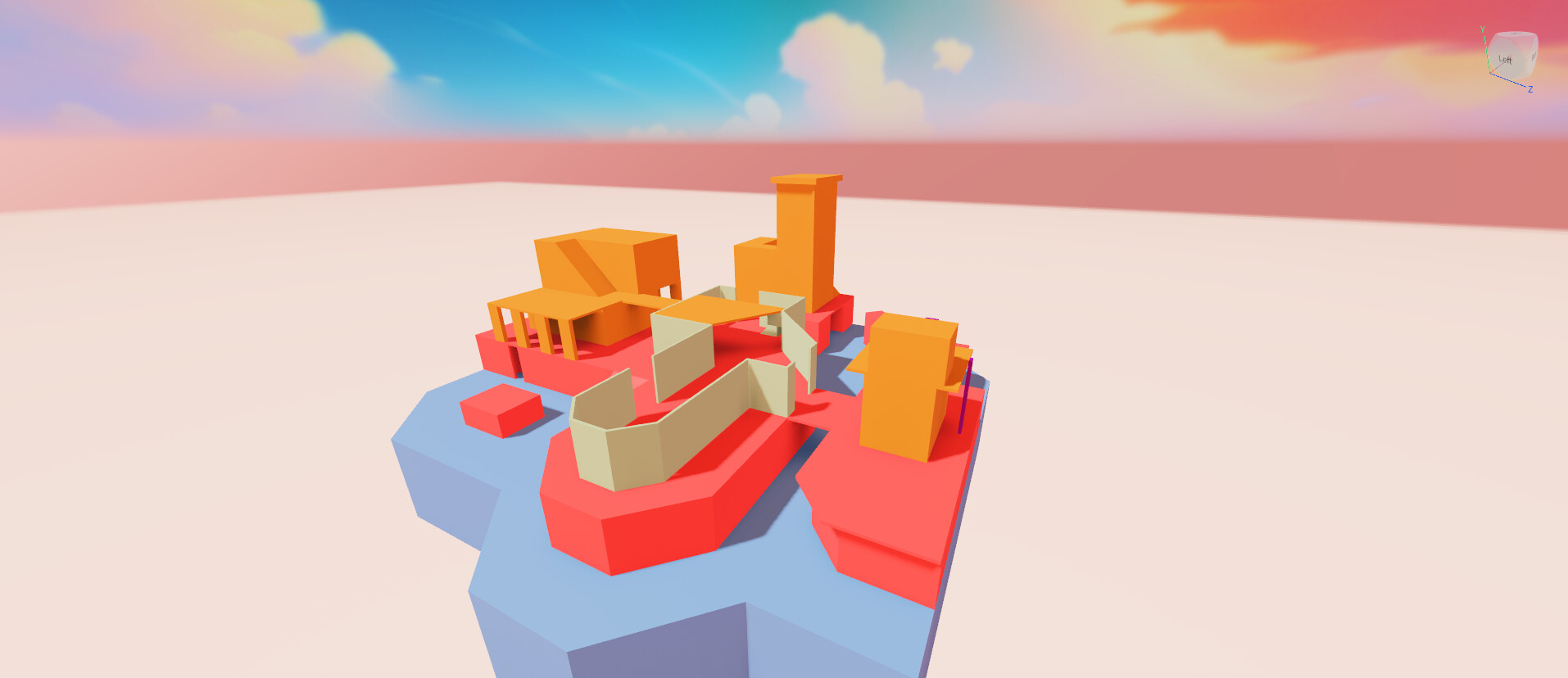 Civan Mert Turhan - Fantasy Flying Castle | Made for TMMX by Loleris