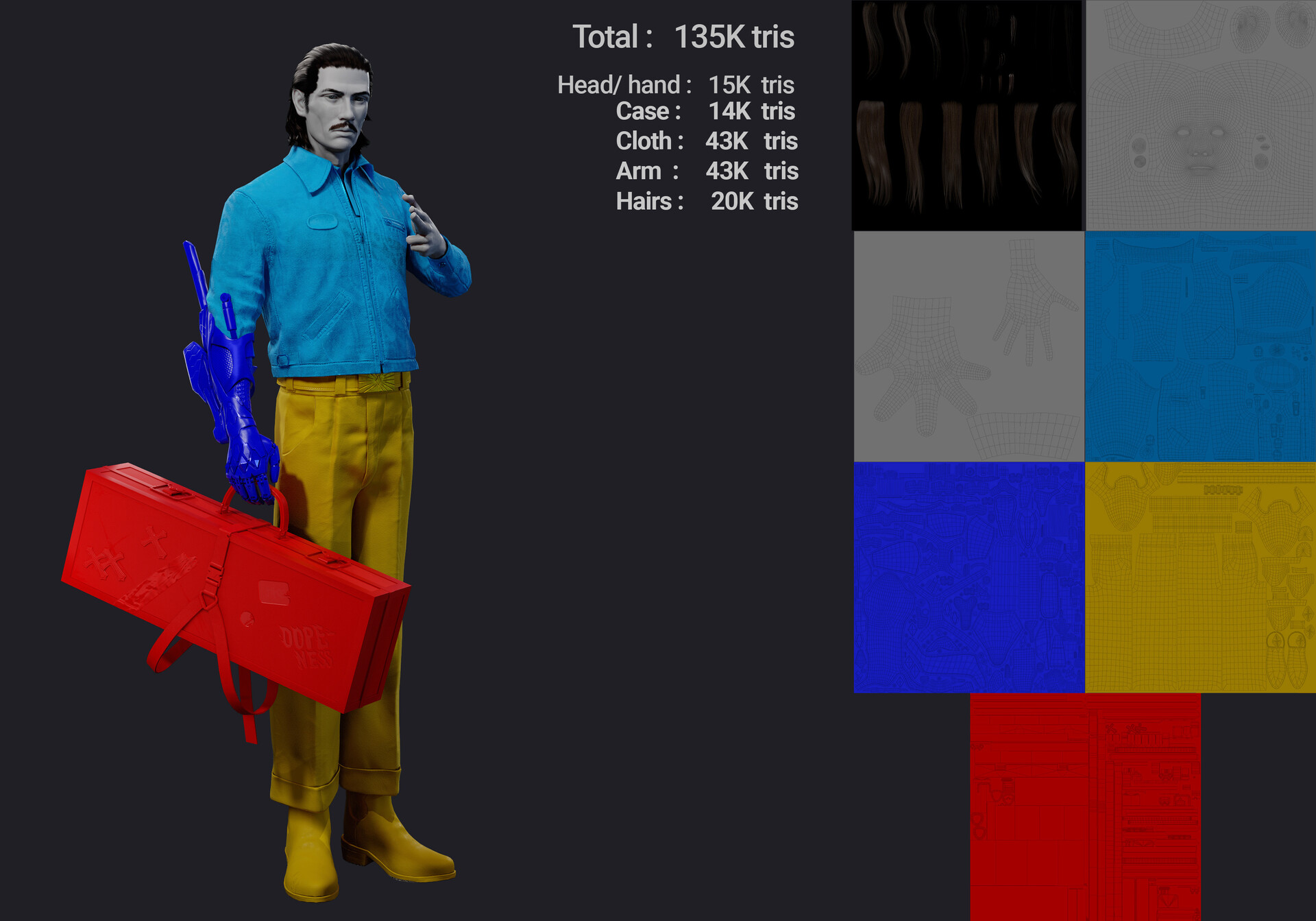 Alexandre ZENELI - Jake (Real-time game character)