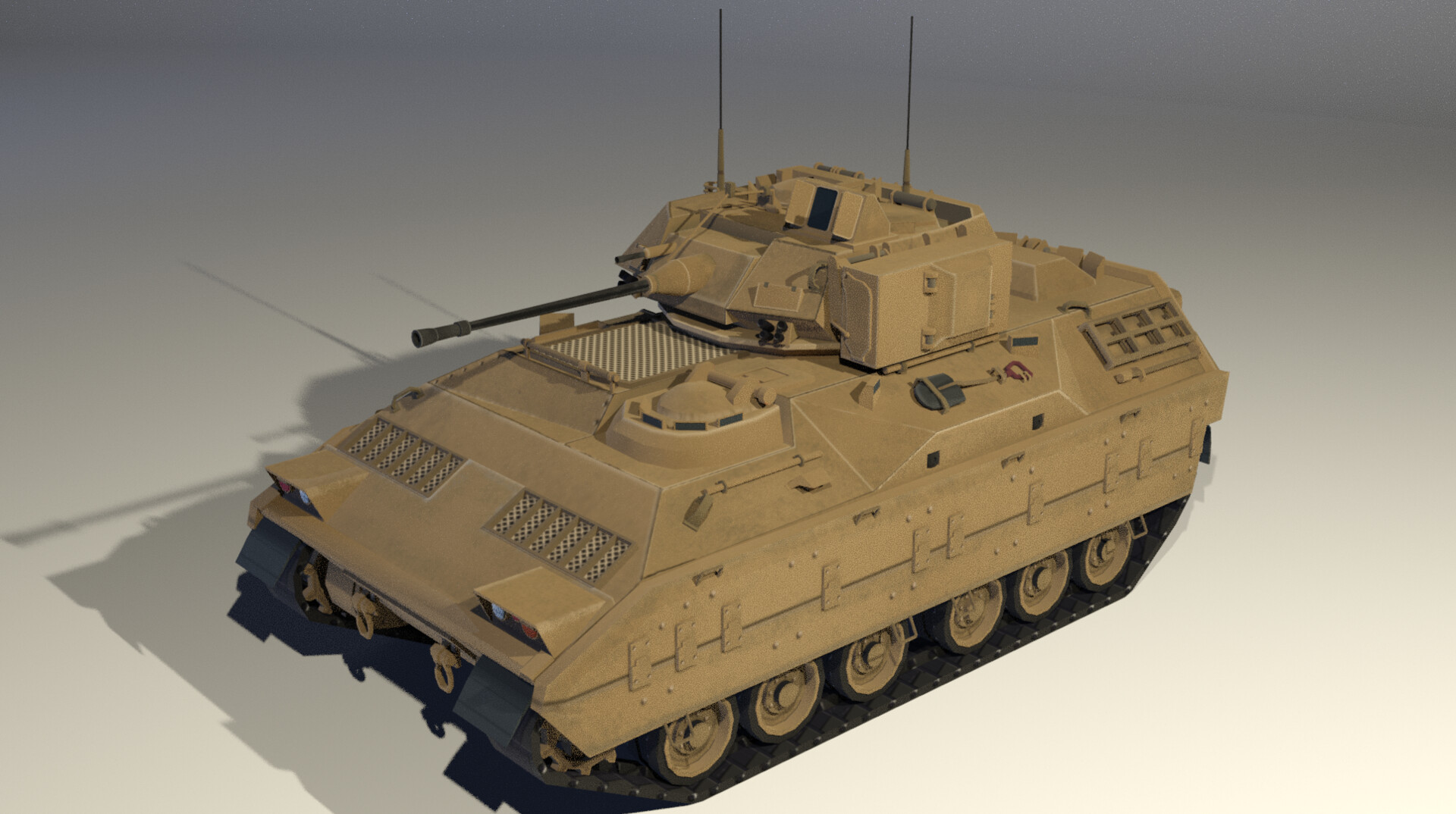 ArtStation - M2A1 Bradley