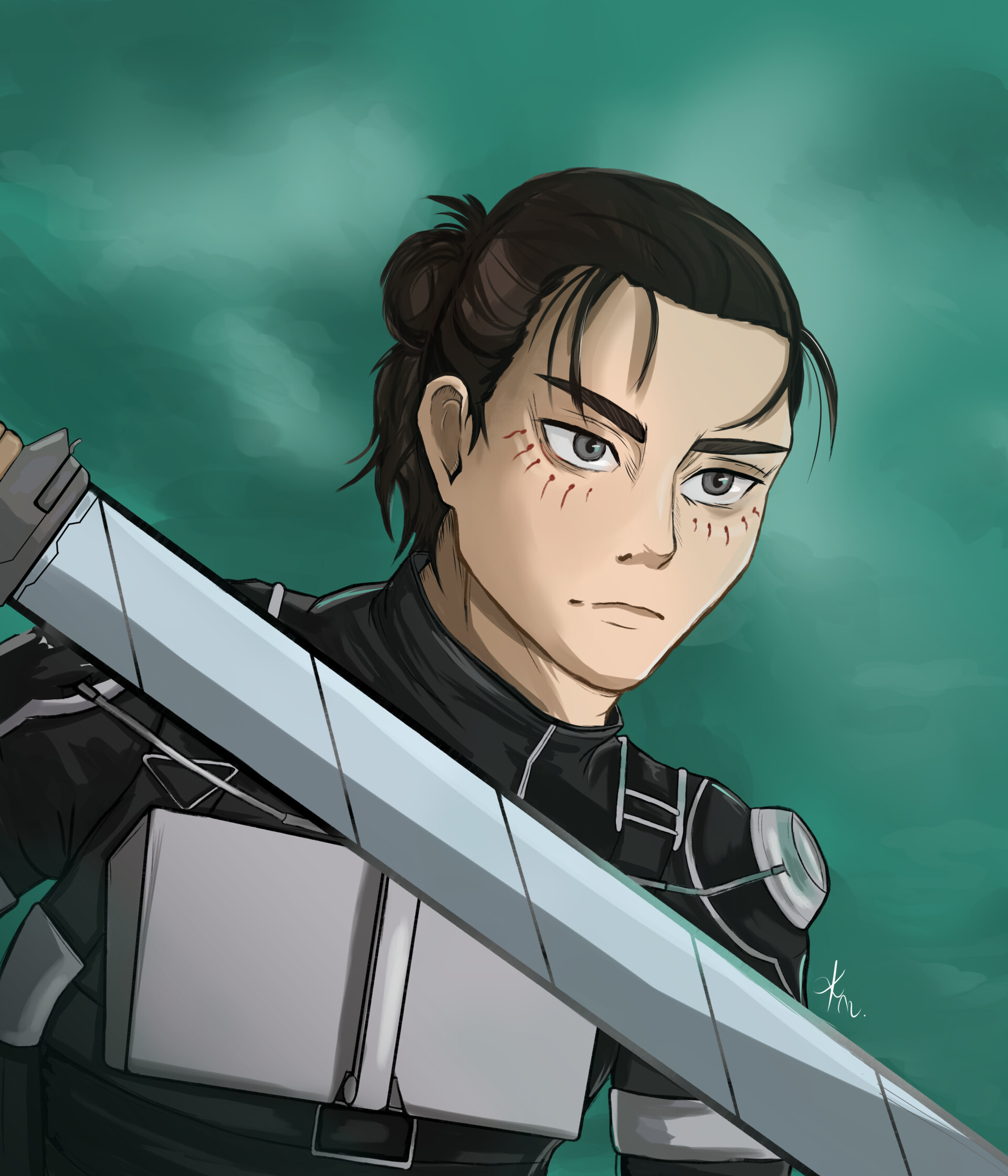ArtStation - Eren Yeager - attack on titan