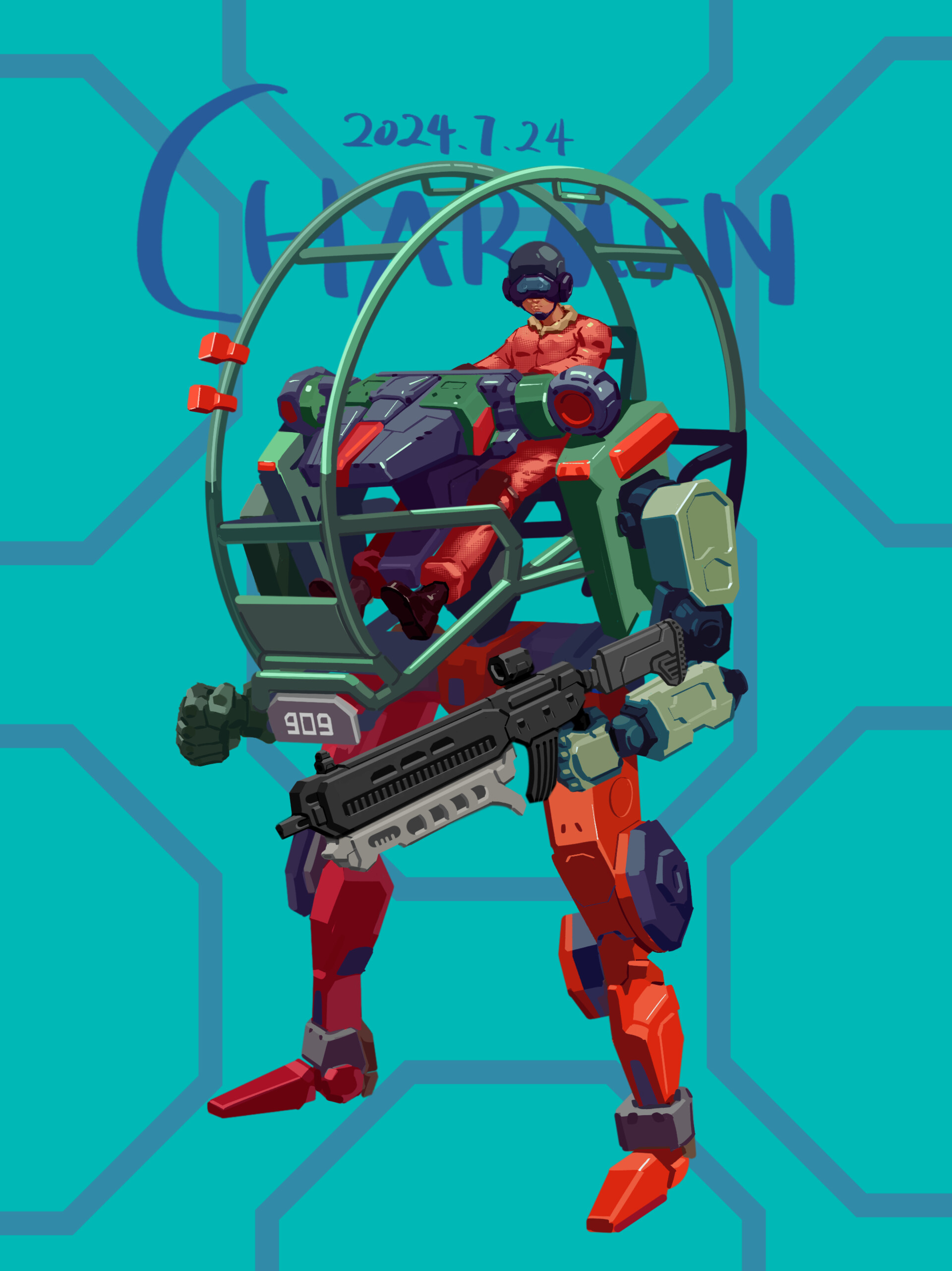 ArtStation - Obsolete Style Mech