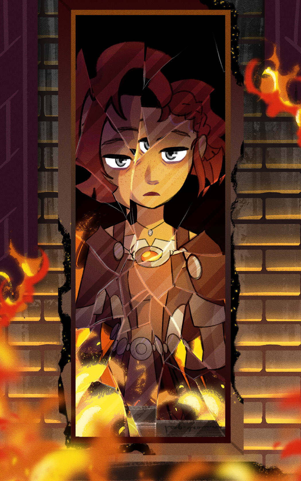 how to draw fire princess