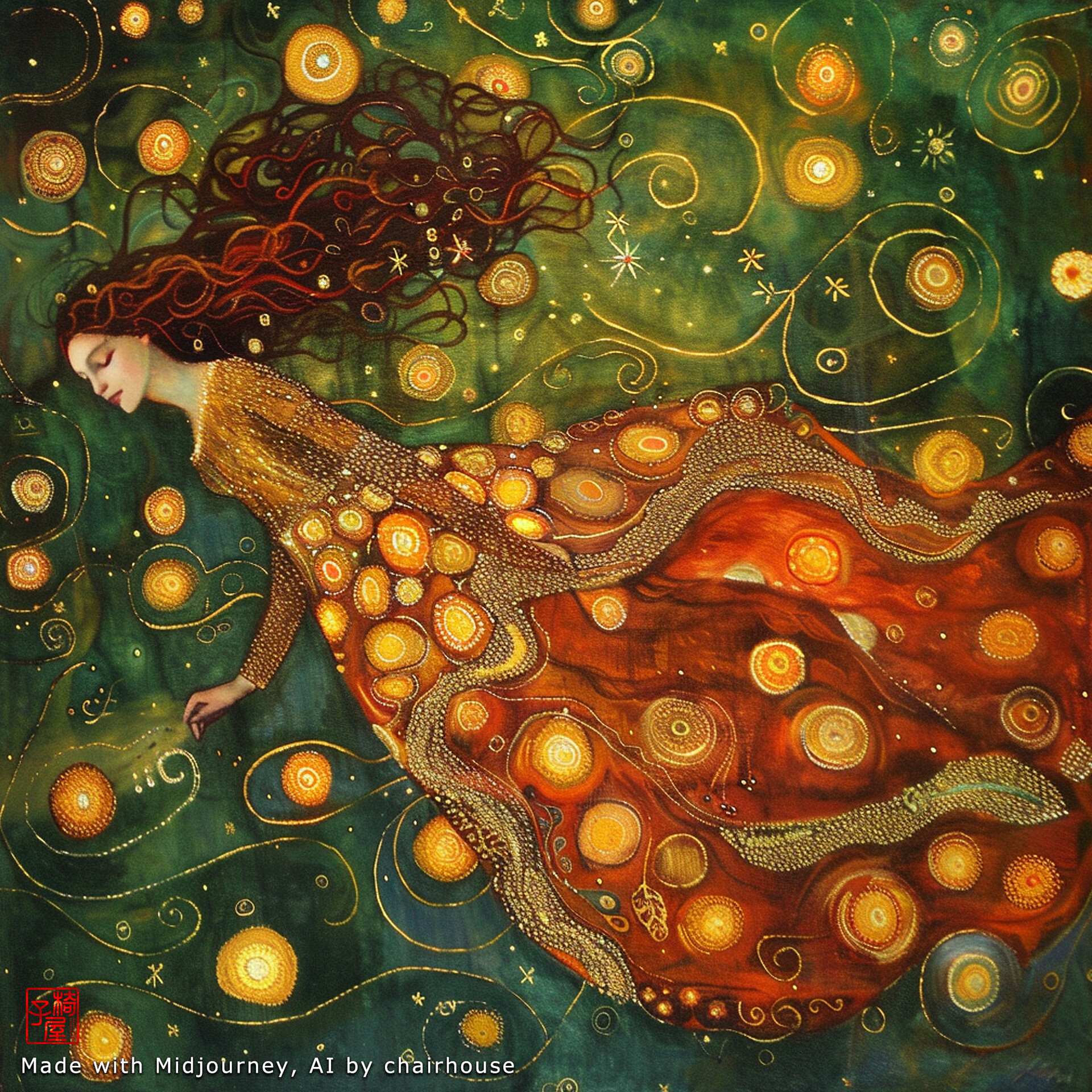 ArtStation - starfield dancing lady vestige with Midjourney 240705