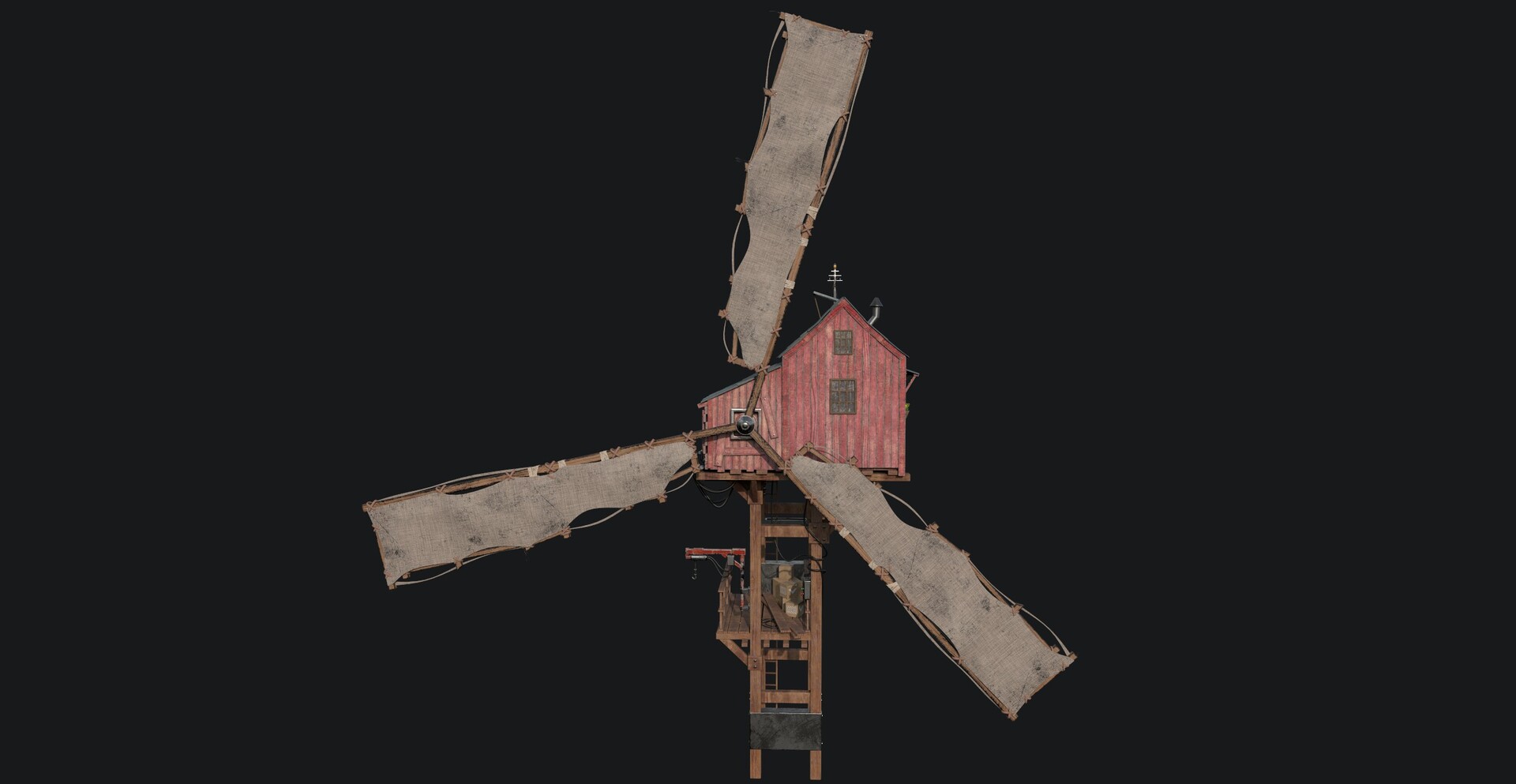 ArtStation - wind mill