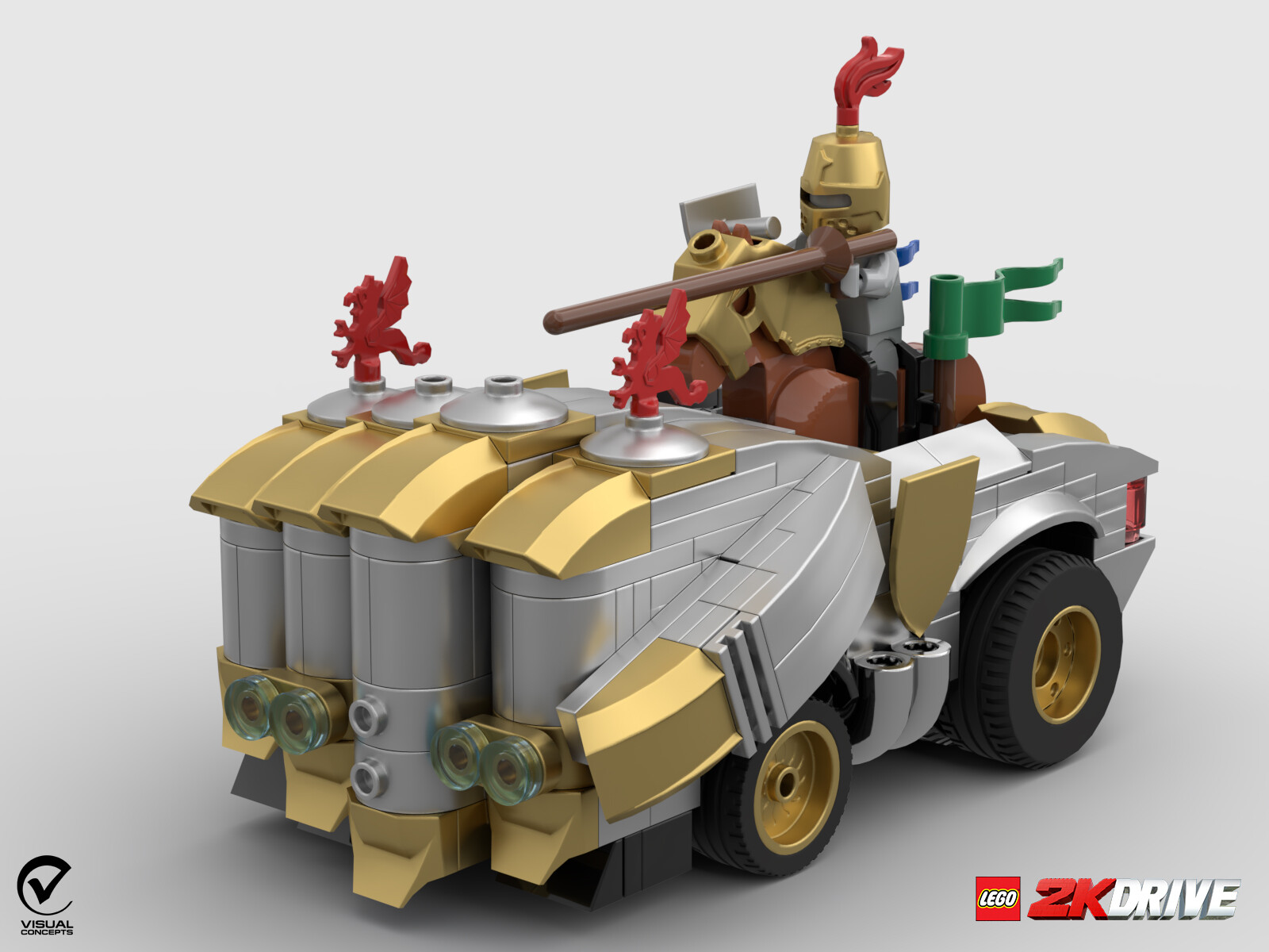 ArtStation - LEGO 2K Drive - Vehicles - Fist bmps