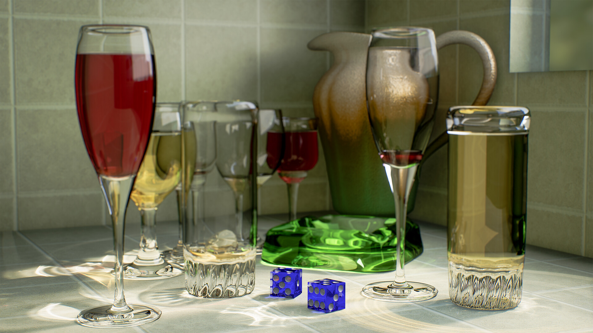 ArtStation - NvRTX Caustics Feature Demo