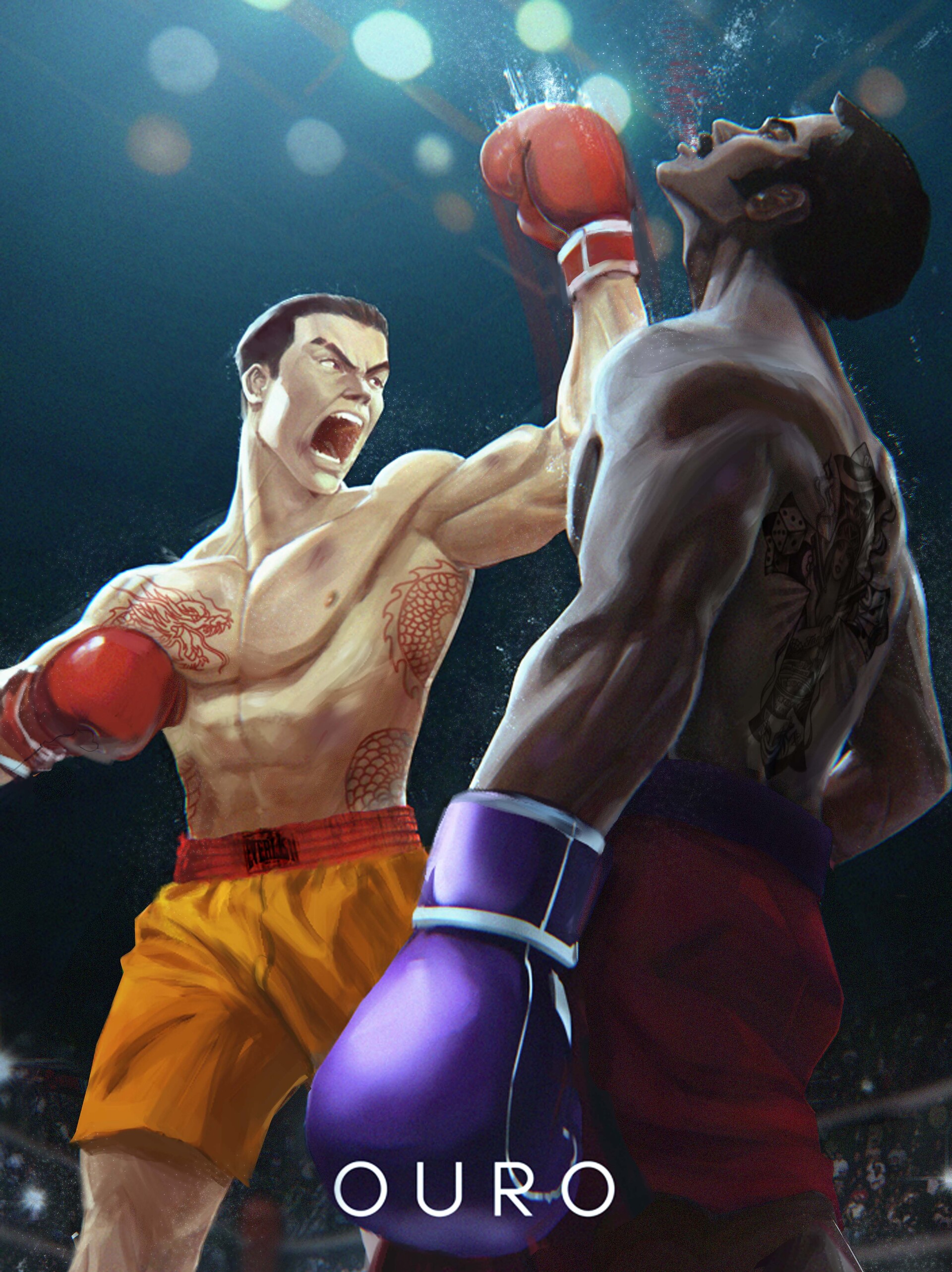 ArtStation - Unrelenting Fight