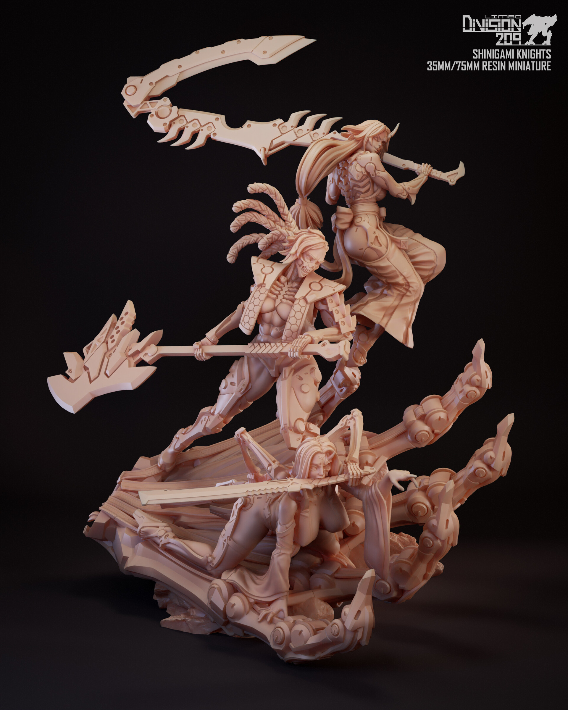 Ren Wei Pan - SHINIGAMI KNIGHTS