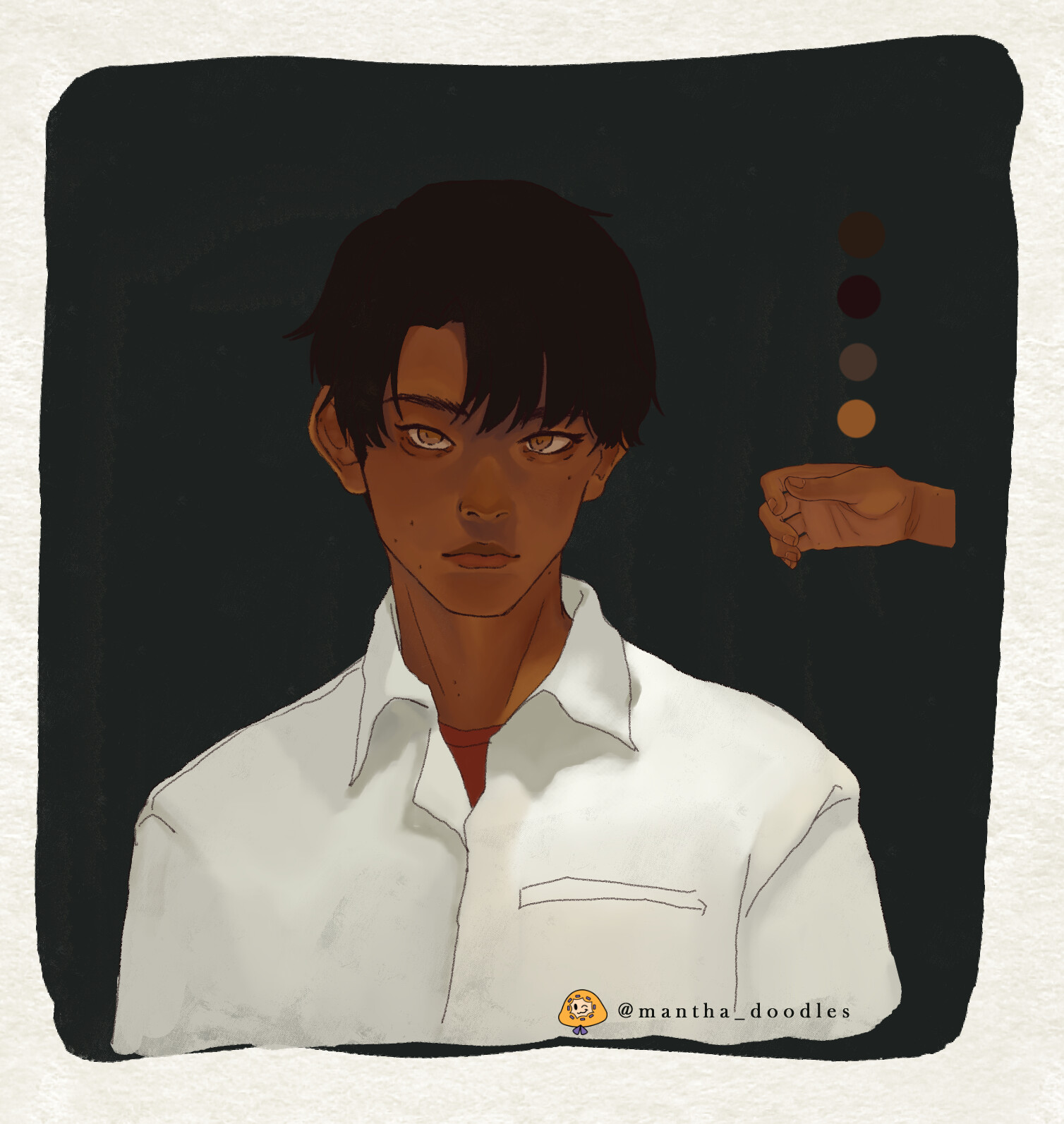 ArtStation - Brown Skin Study