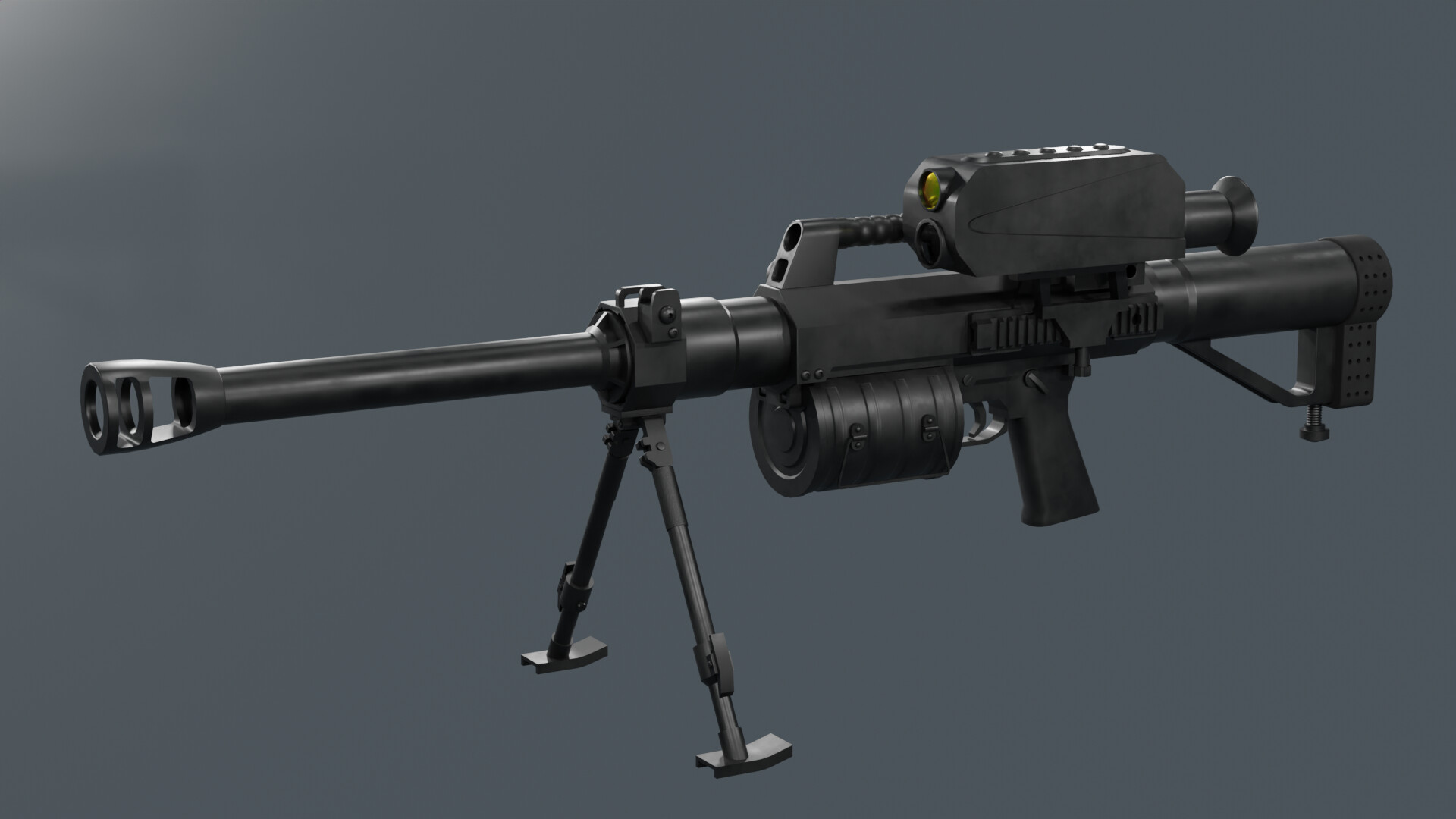 ArtStation - NORINCO 35mm QLU-11 Sniper Grenade Launcher