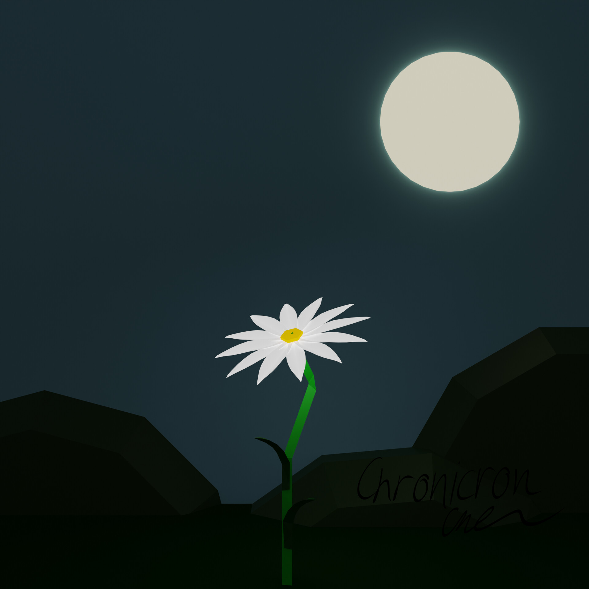 ArtStation - Moonlight Daisy