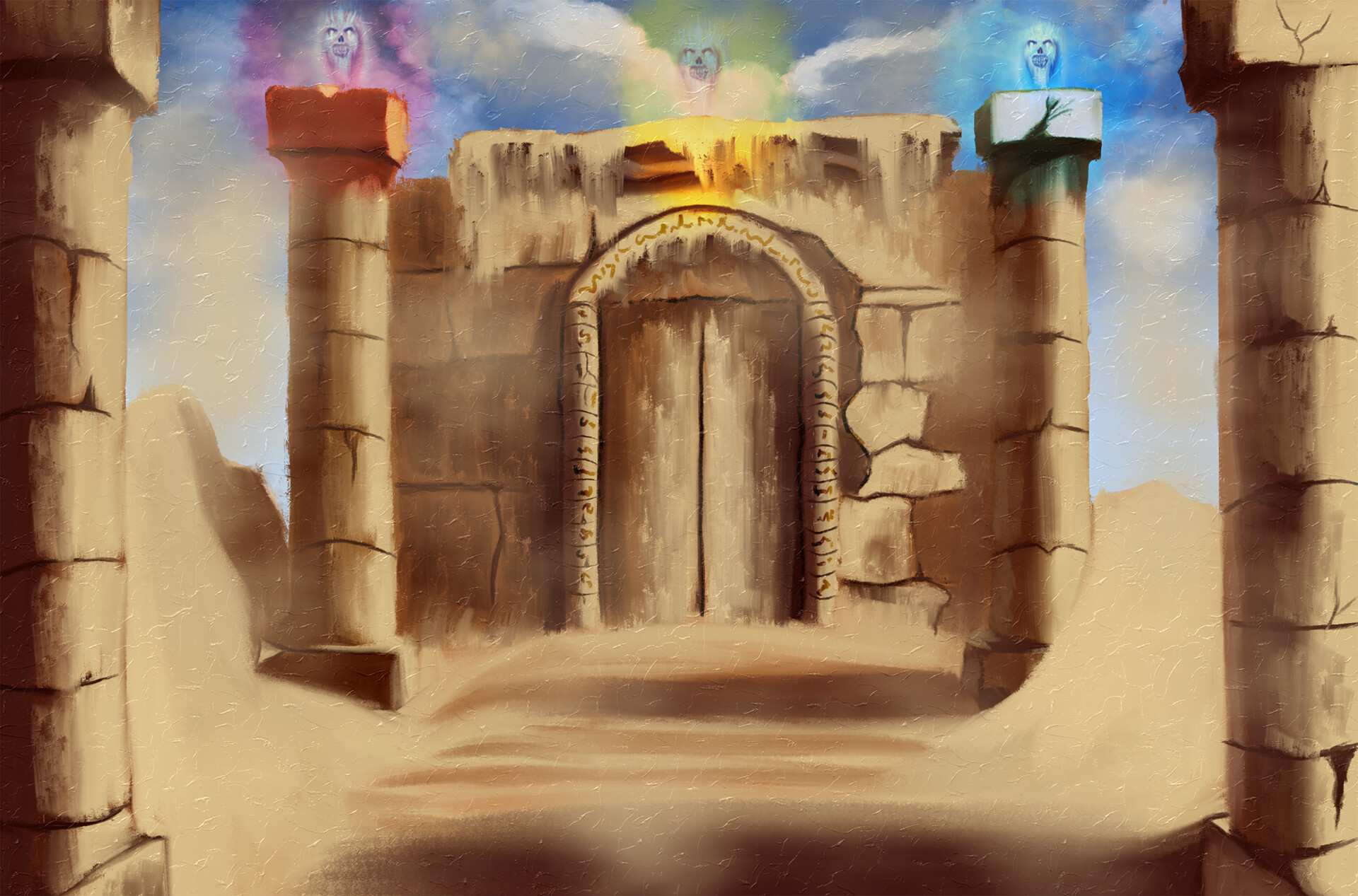 ArtStation - The Evil Of Trinity