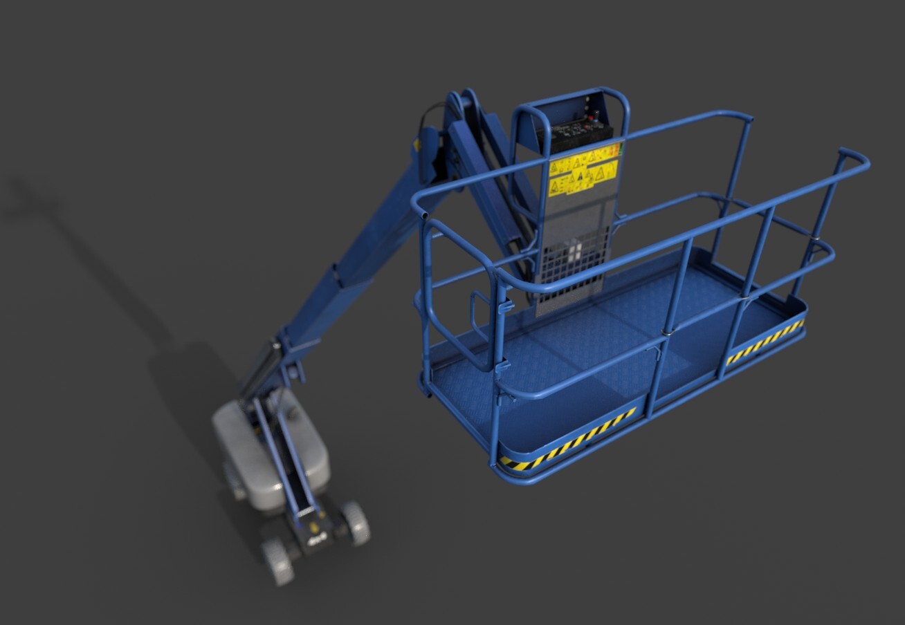 ArtStation - Aviation Cherry Picker