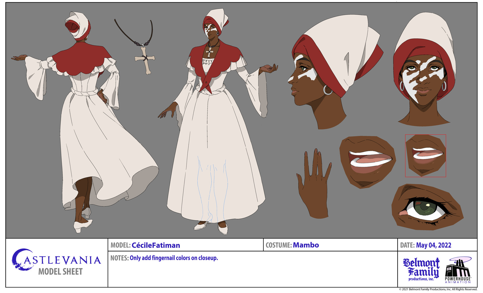 Mari Arakaki - Castlevania Nocturne - Character Design I