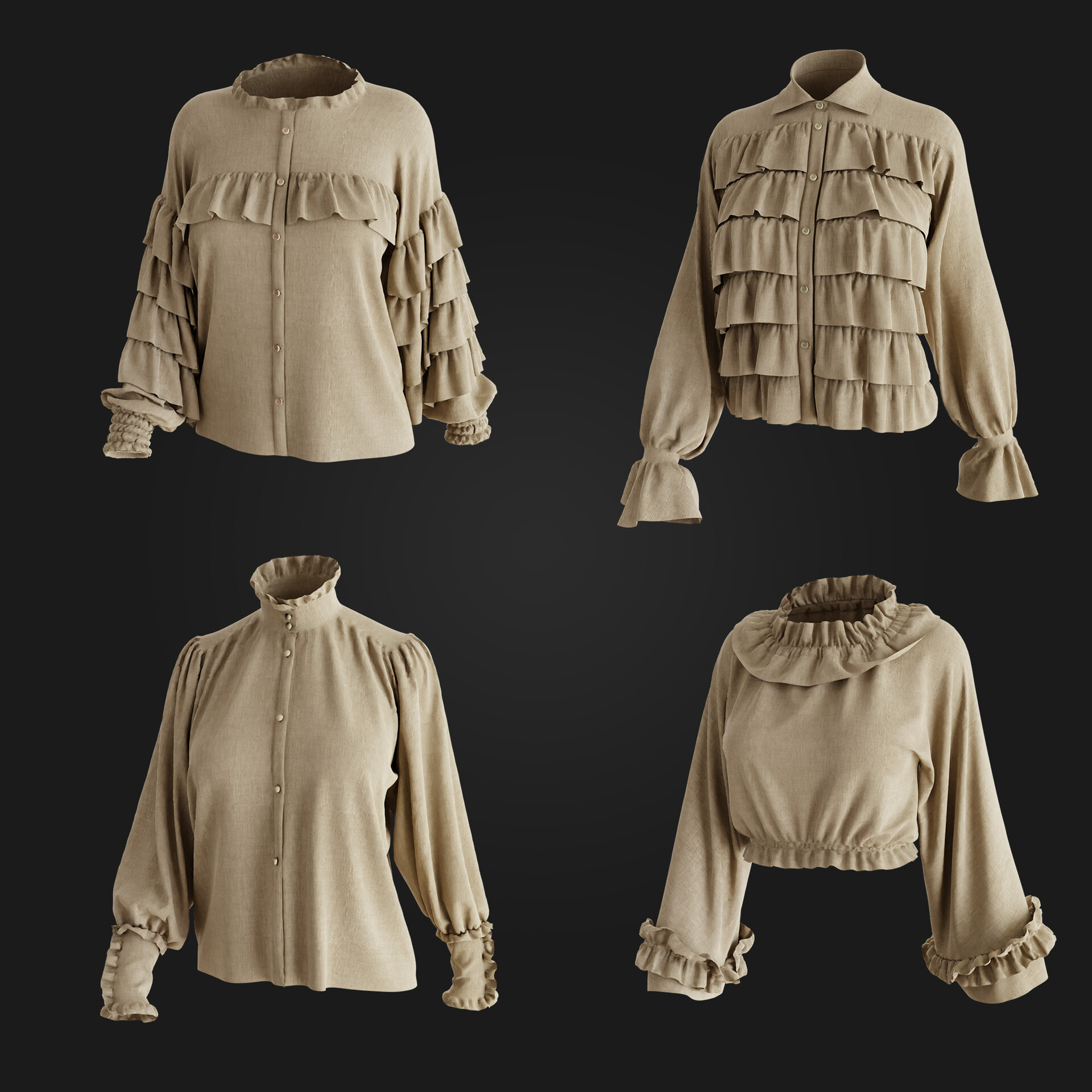 ArtStation - shirts for women