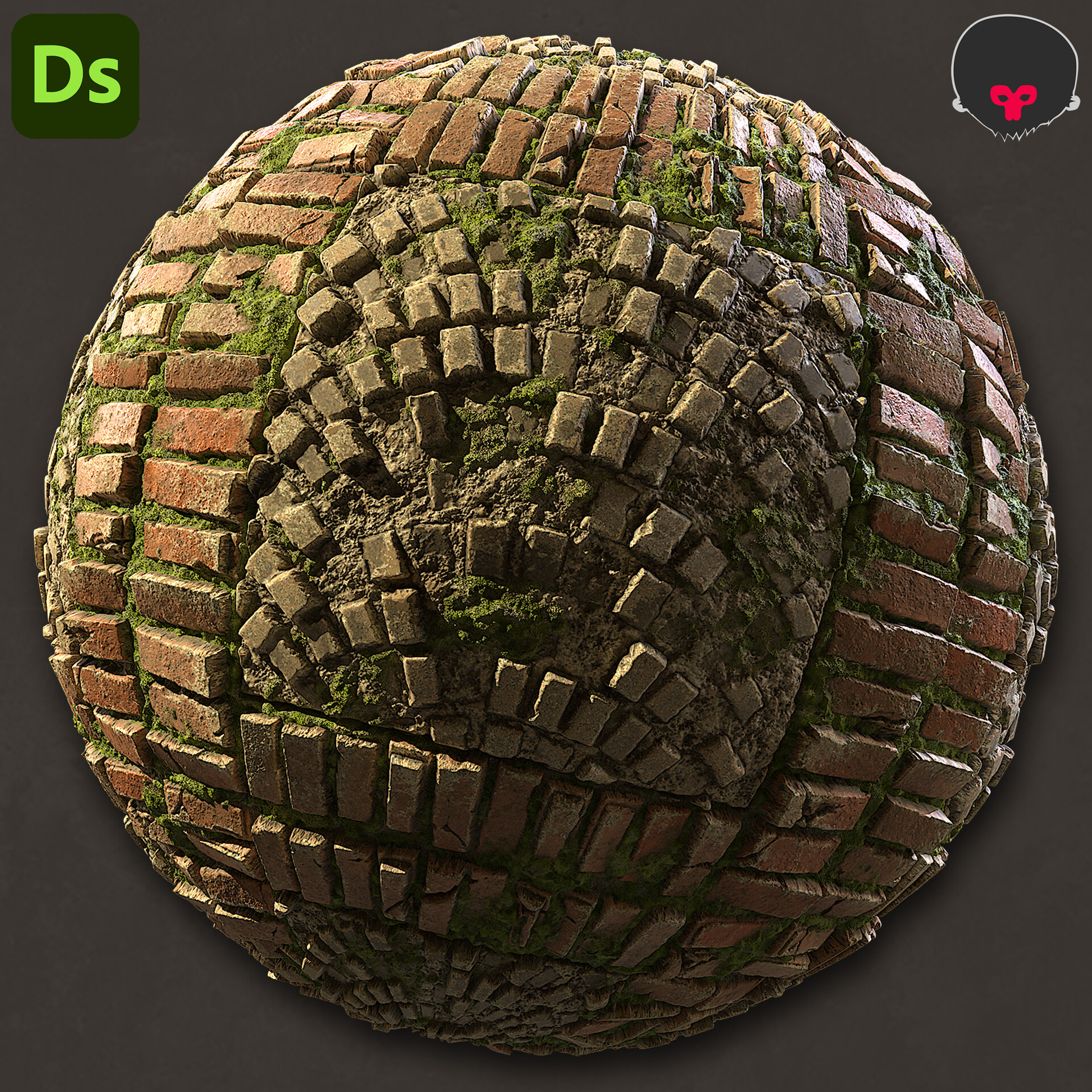 ArtStation - Cobblestone and Brick