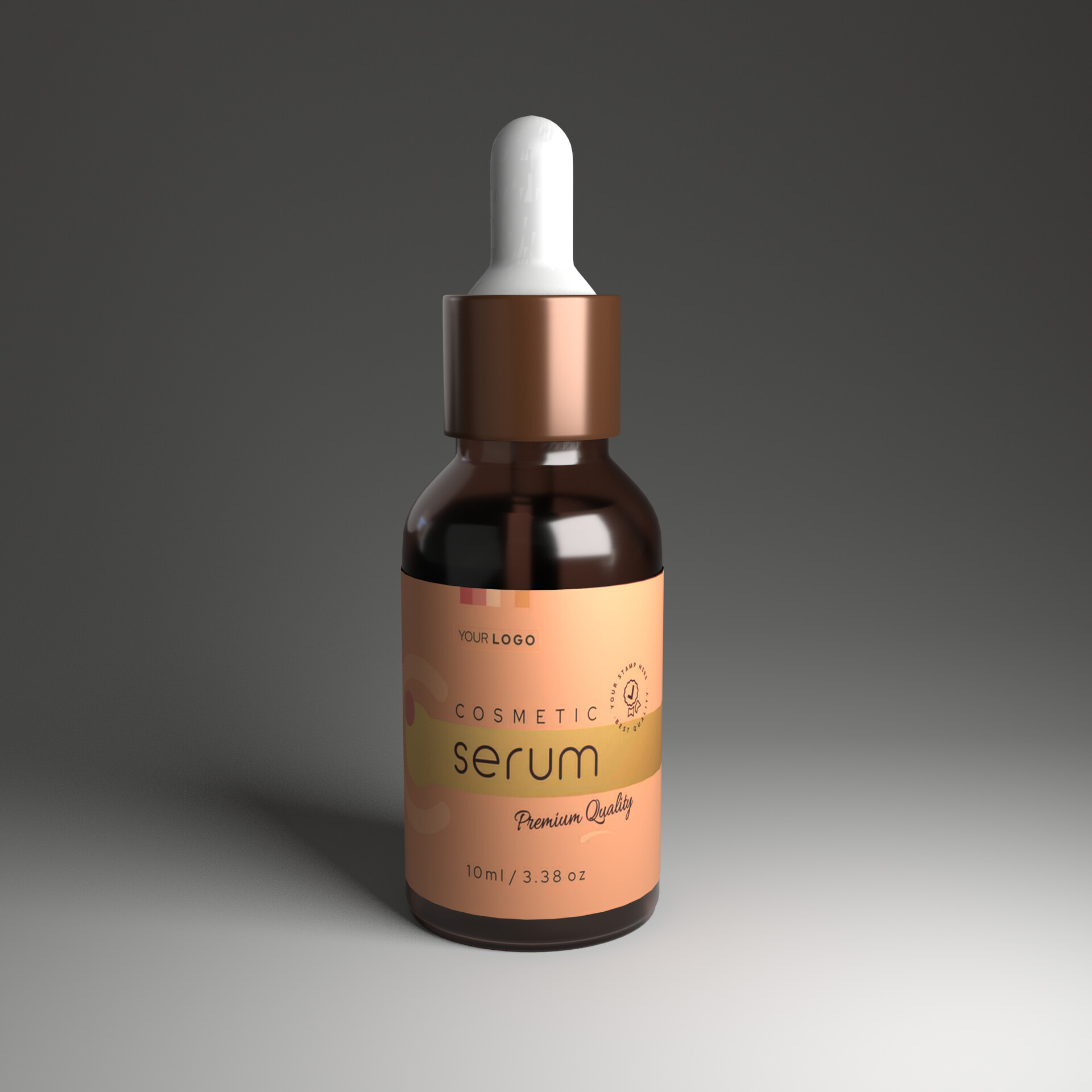 ArtStation - 3D Product | Serum Bottle