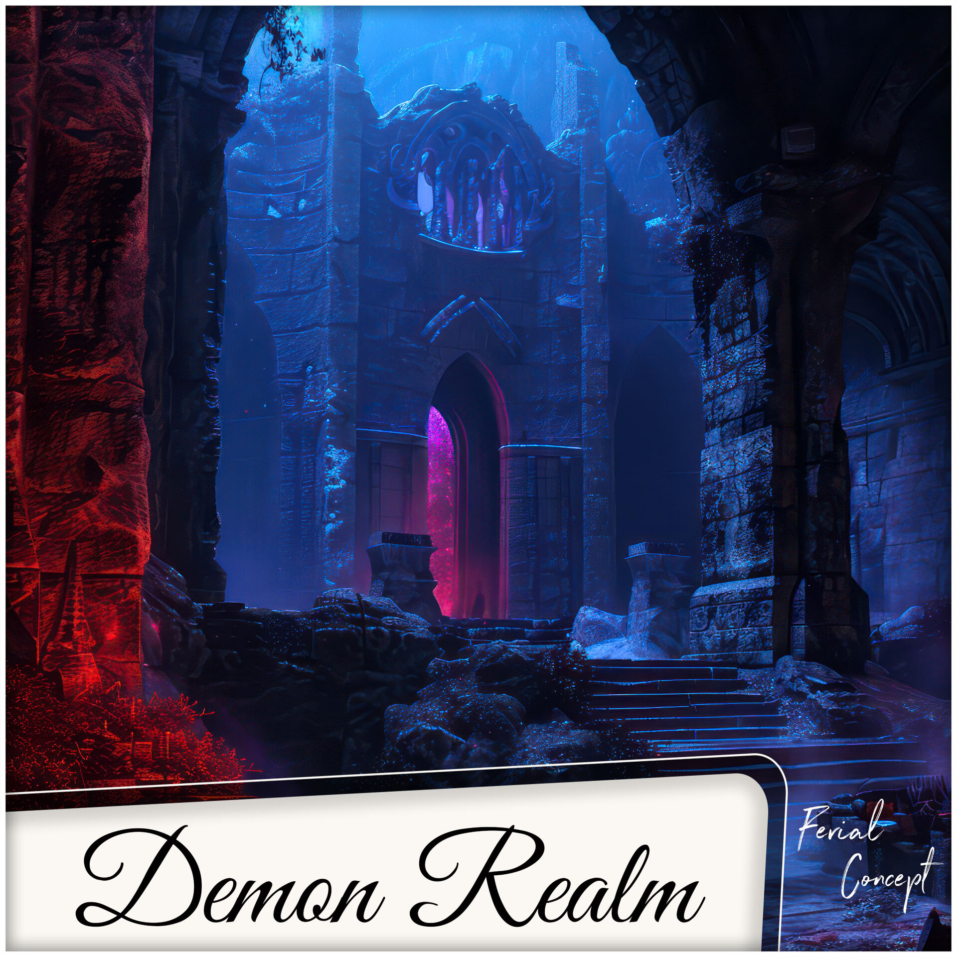 Ferial Concept - 🔹200 Demon Realm - Fantasy Concept Reference Image ...
