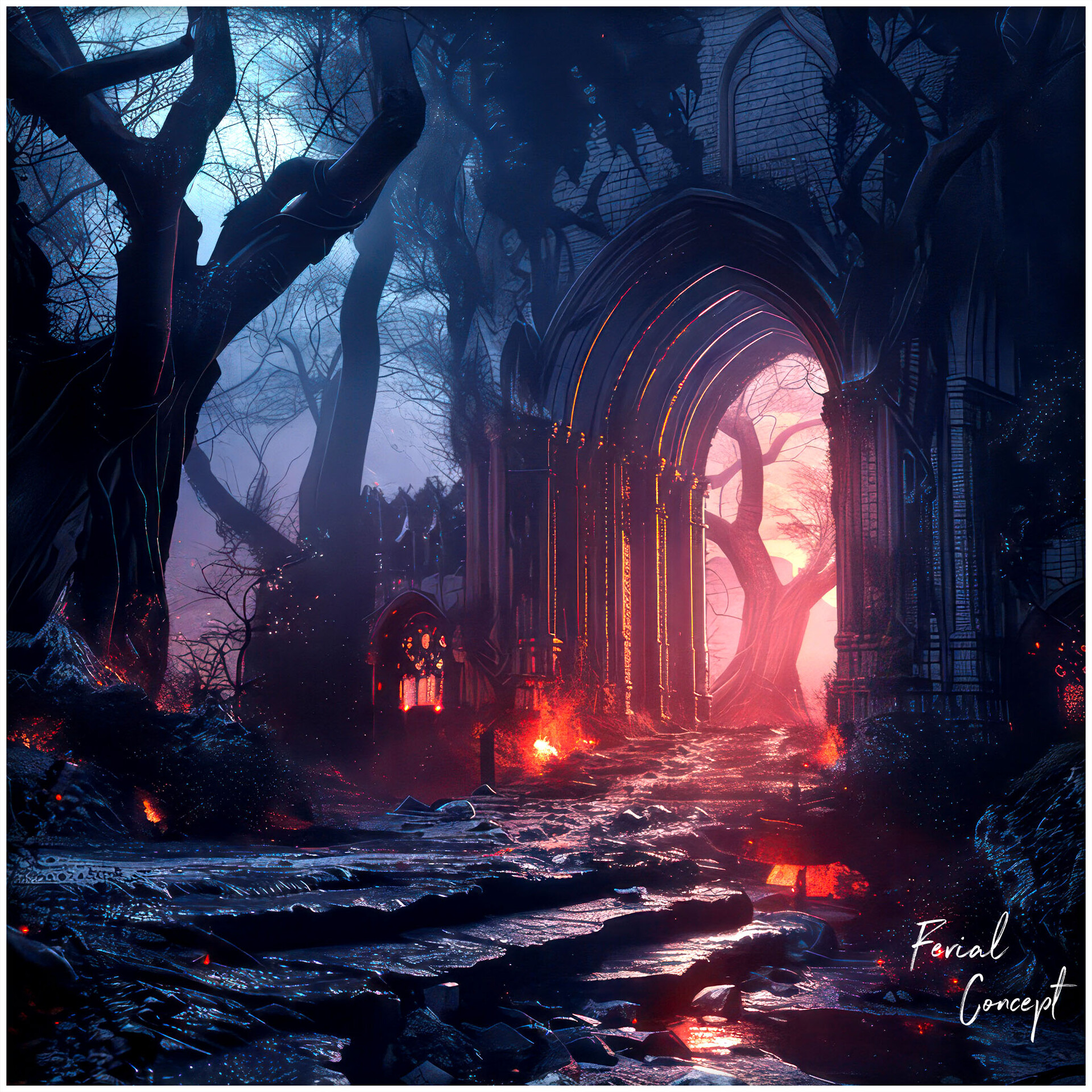ArtStation - 🔹200 Demon Realm - Fantasy Concept Reference Image Pack v ...
